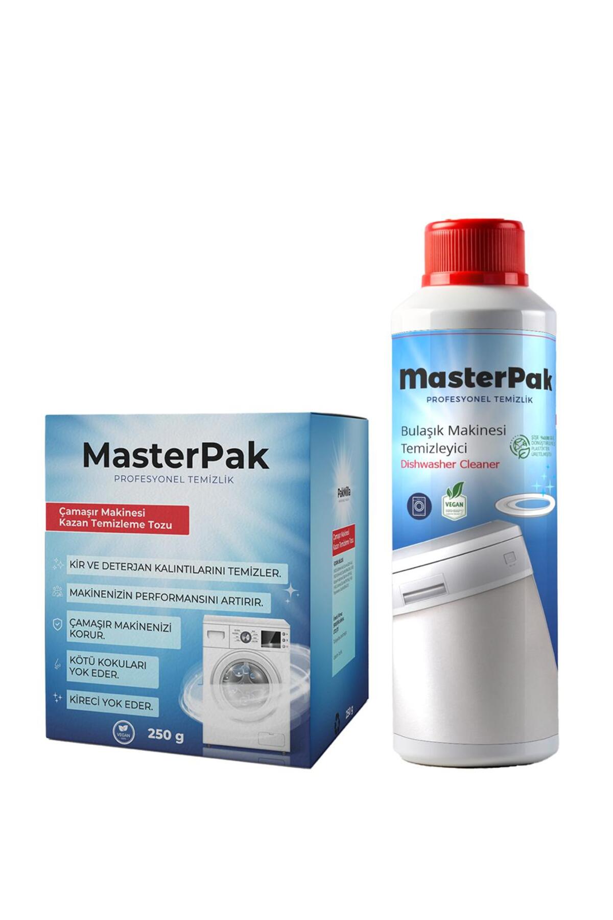 MASTERPAK Çamaşır Makinesi Kazan Temizleme & Bulaşık Makinesi Temizleme ...