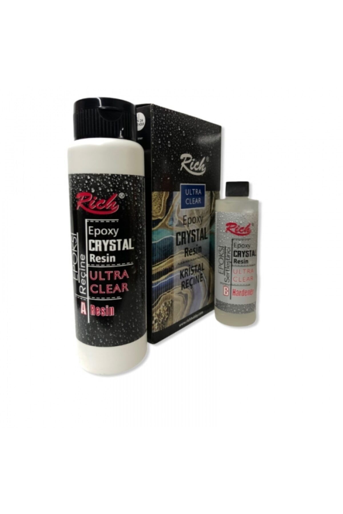 Rich Ultra Clear Epoxy Crystal Resin Kristal Reçine - Fiyatı, Yorumları