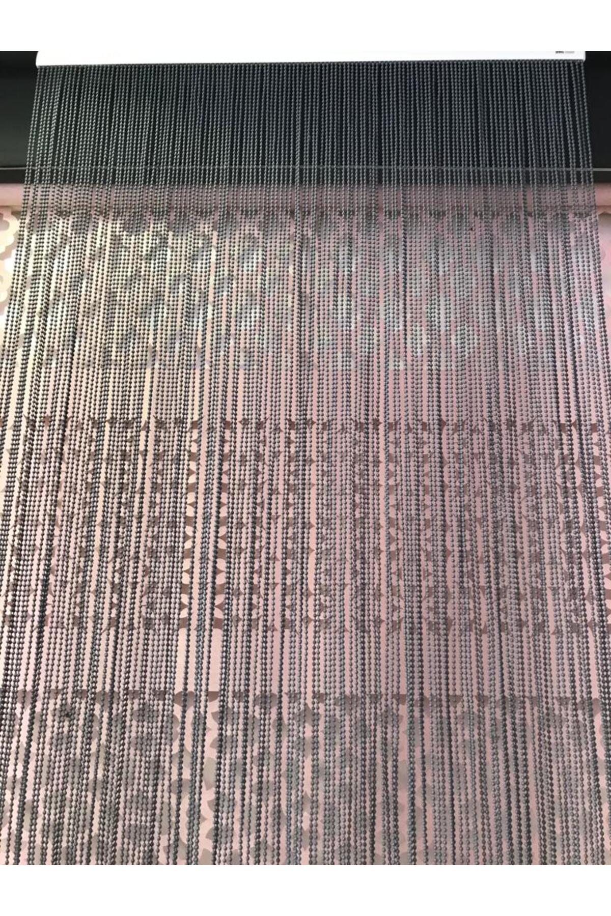 özdeğer home 100x180 kahverengi 5mm aralık Kapı Boncuk Perde Ahşap Kapı ...
