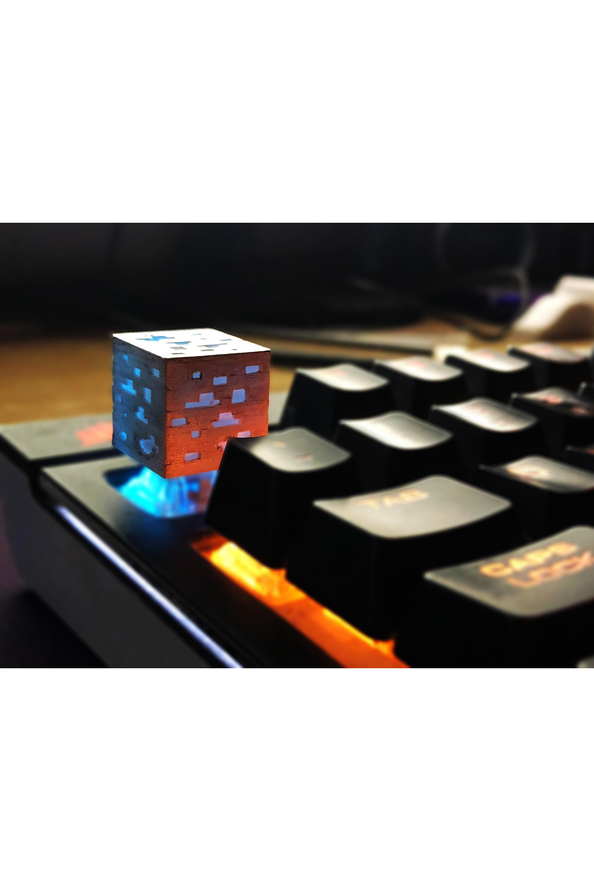 MVZhobbylife Minecraft Mekanik Klavye Tuşu Keycaps Gamer Aksesuar ...