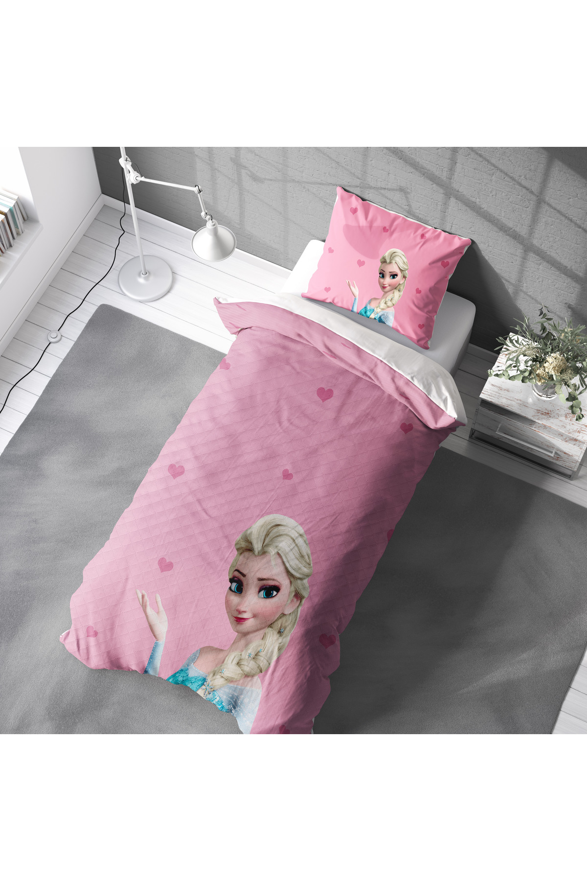 Talia Home Elsa Desenli Tek Kişilik Çocuk PİKE Takımı Fiyatı, Yorumları ...