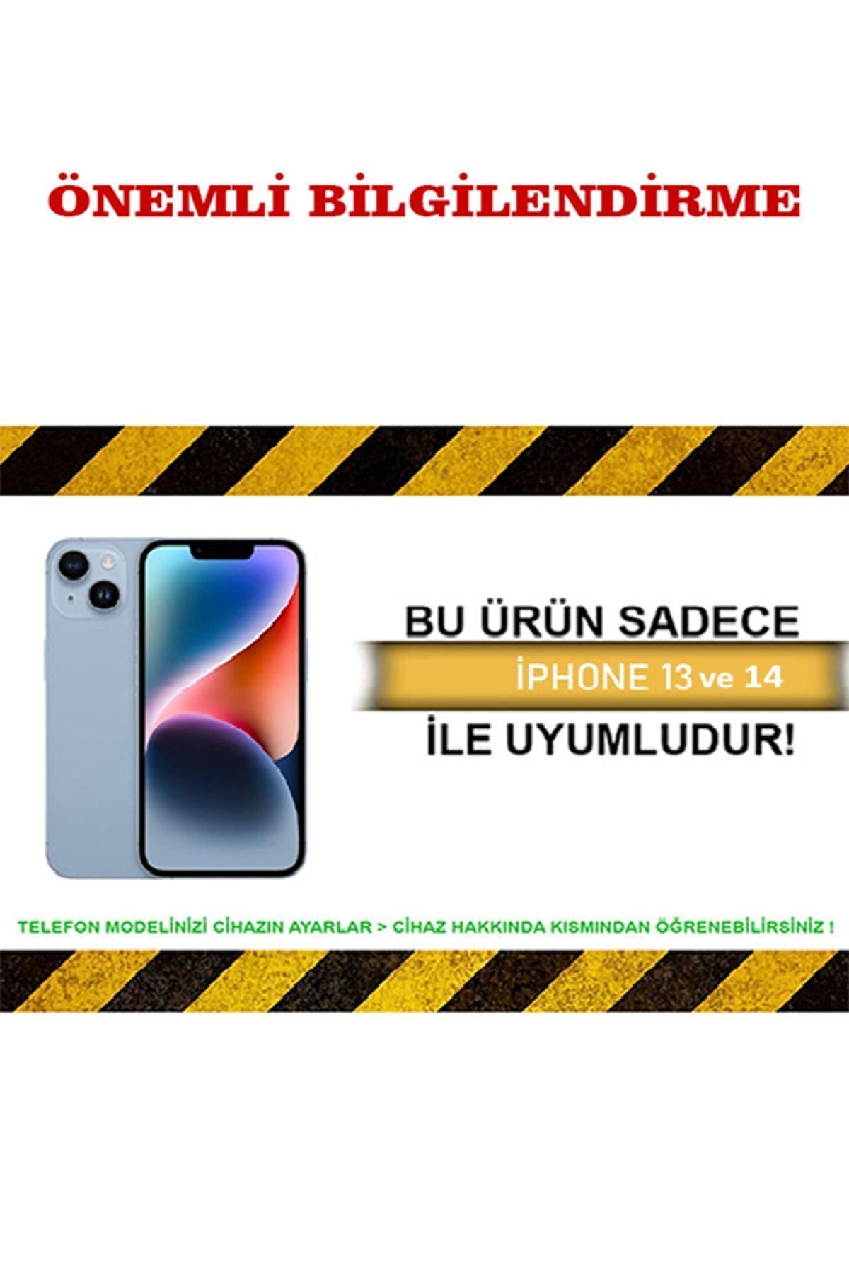 TrendCell Iphone 13/14 Uyumlu Içi Kadife Logolu Lansman Silikon Kılıf ...