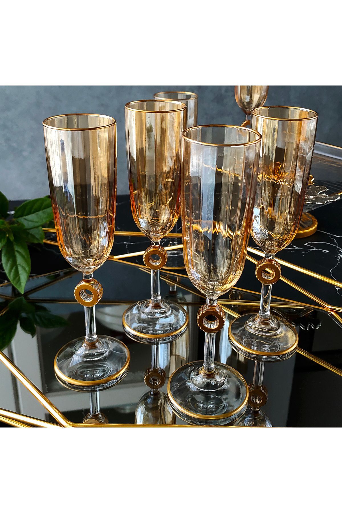REGNA HOME Fine Living Regna Home Aragon Su Bardak Gold Fiyatı ...