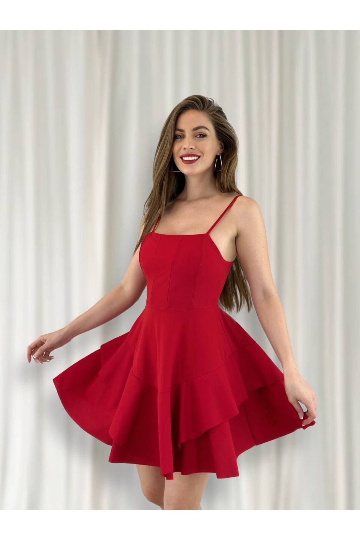 ALFUDO Moda Collection Ince Askılı Eteği Kat Detay Beyaz Abiye Elbise ... ALFUDO Moda Collection Ince Askılı Eteği Kat Detay Beyaz Abiye Elbise ...