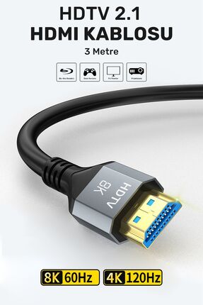 🎮 Hdmi 2.1 Kablo ile Yüksek Hızda Bağlanın!