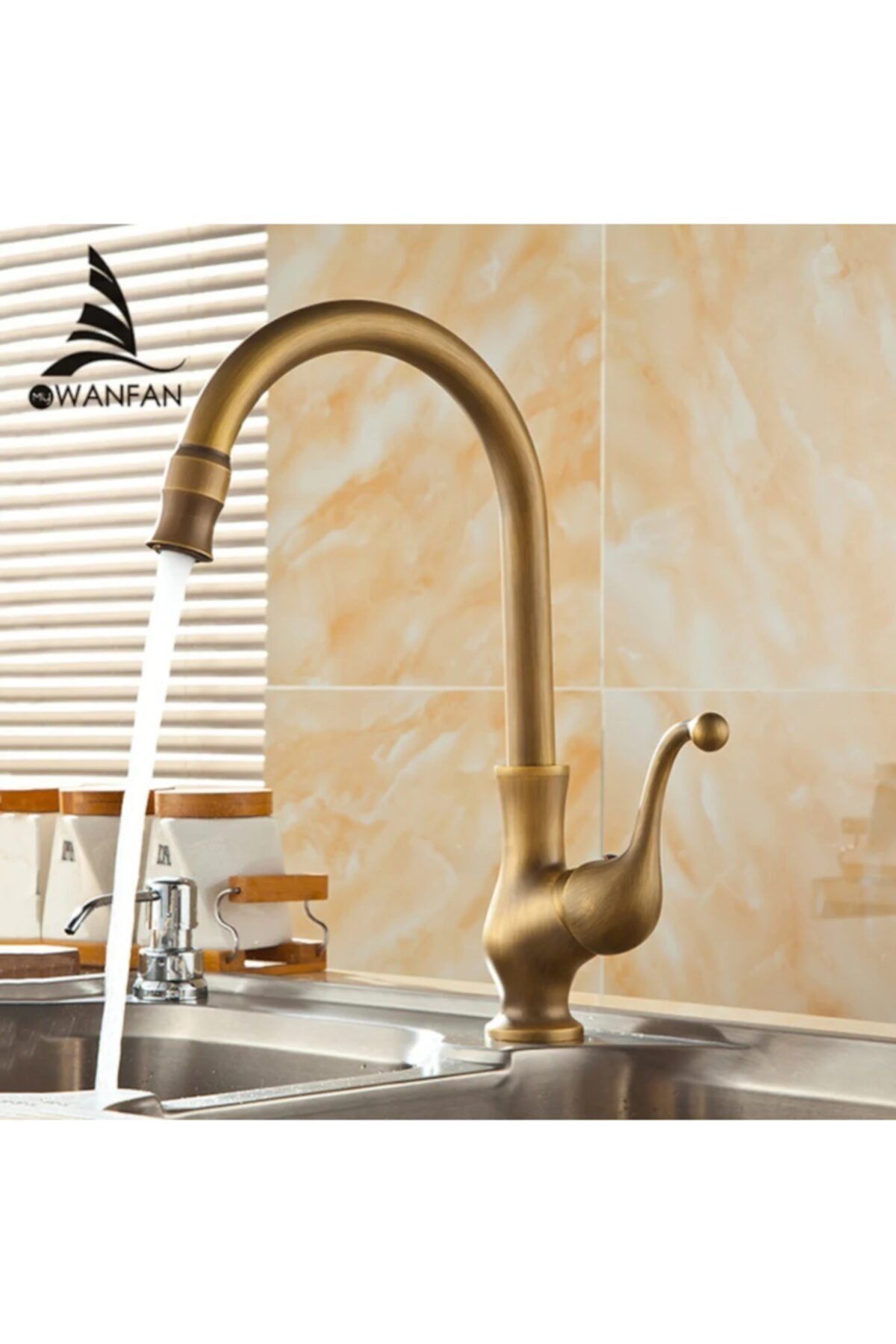 OEM Mutfak Lavabo Evye Bataryası Antik Renk Yeni Tasarım Ithal 7 Yıl ...