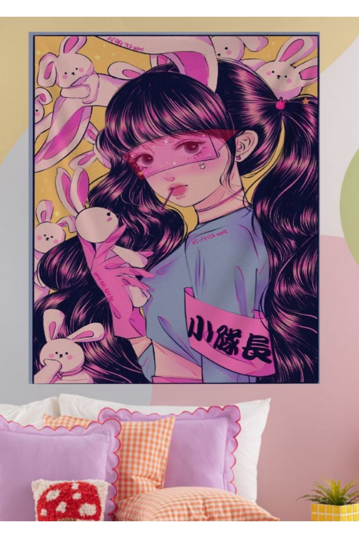 ALAMODECOR ANİME MODEL DUVAR ÖRTÜSÜ | ANİME DUVAR HALISI Fiyatı ...