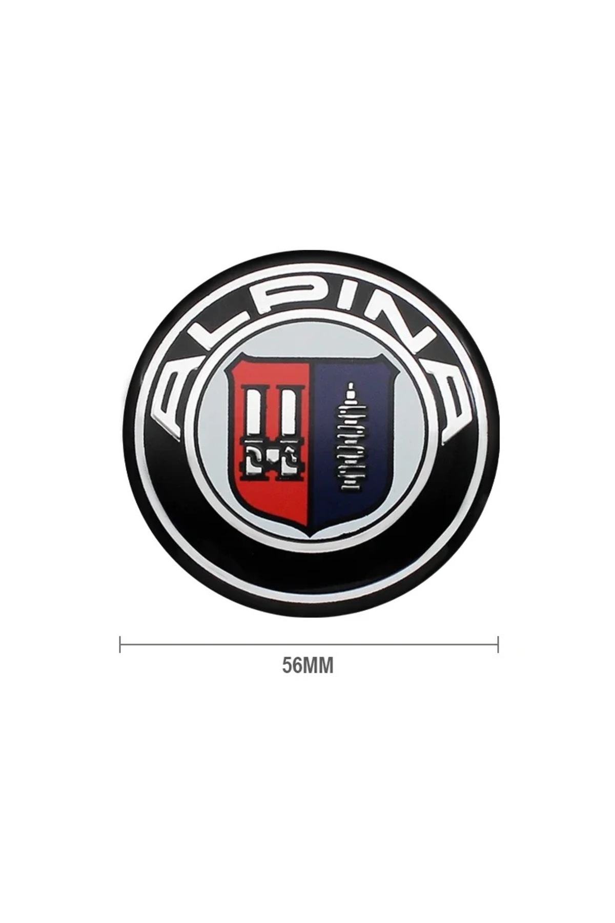 İKTUNING ALPINA LOGOLU 56 MM 4 ADET JANT GÖBEK STICKER Fiyatı ...