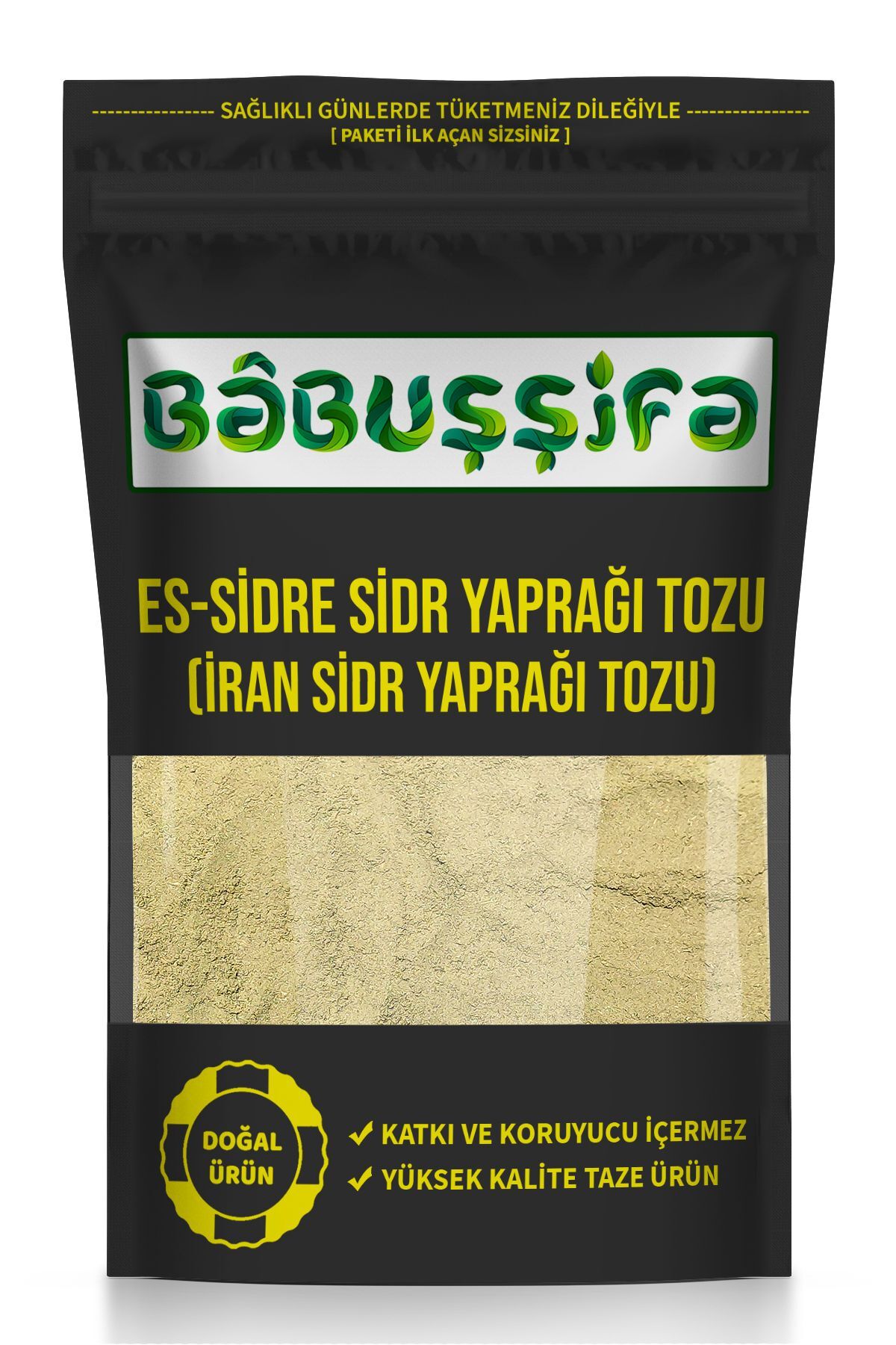 Babuşşifa 1.Kalite Es-Sidre İran Sidir Tozu İran Sidir Yaprağı Tozu ...
