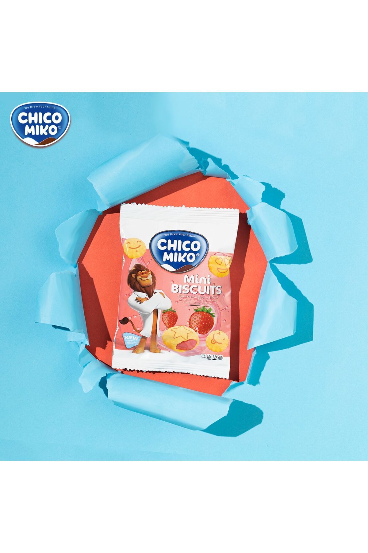 Chico Miko Çilek Dolgulu Bisküvi 24x30g Fiyatı, Yorumları - Trendyol