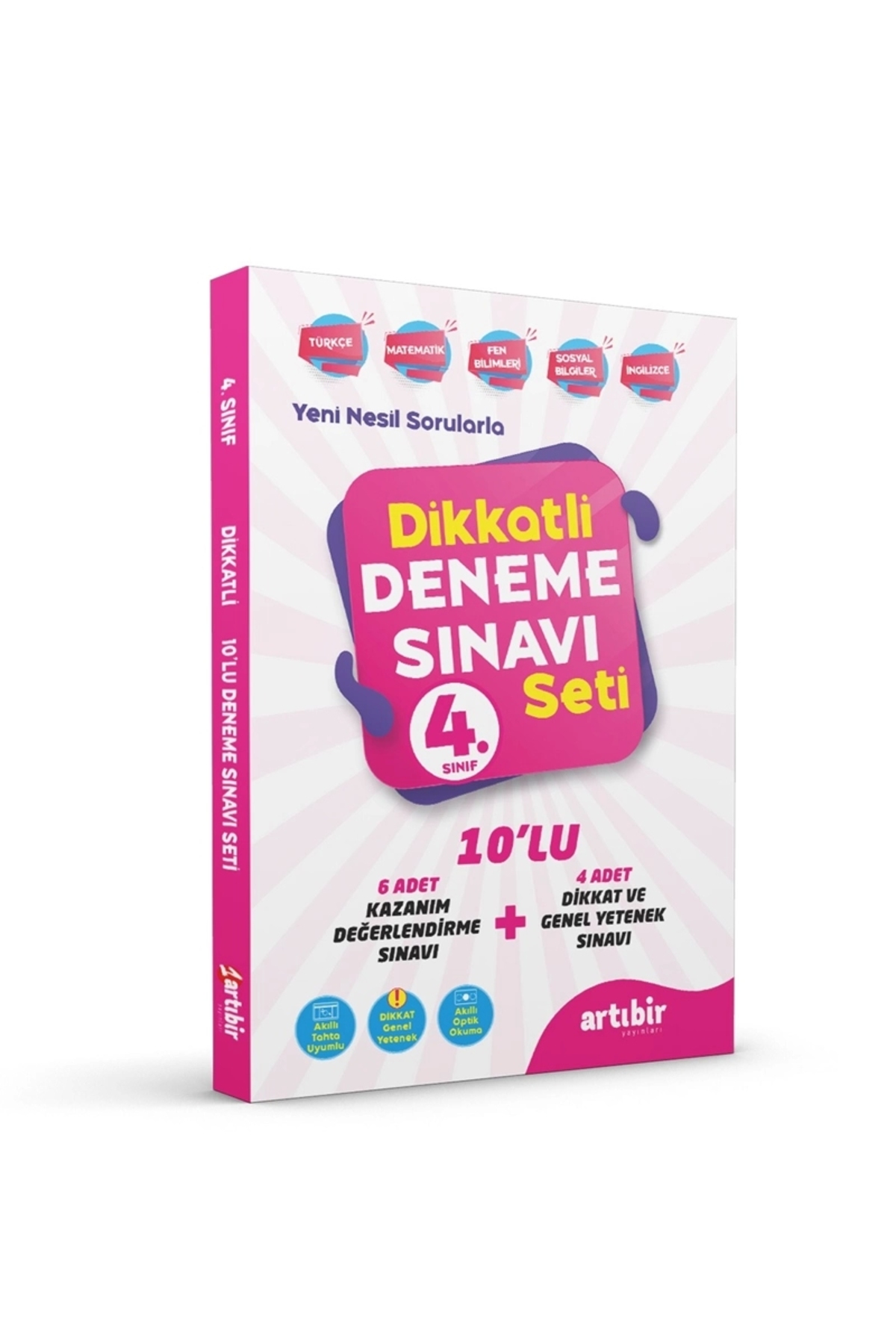 Artıbir Yayınları 4.sınıf Dikkatli Deneme Sınavı Seti - Fiyatı, Yorumları