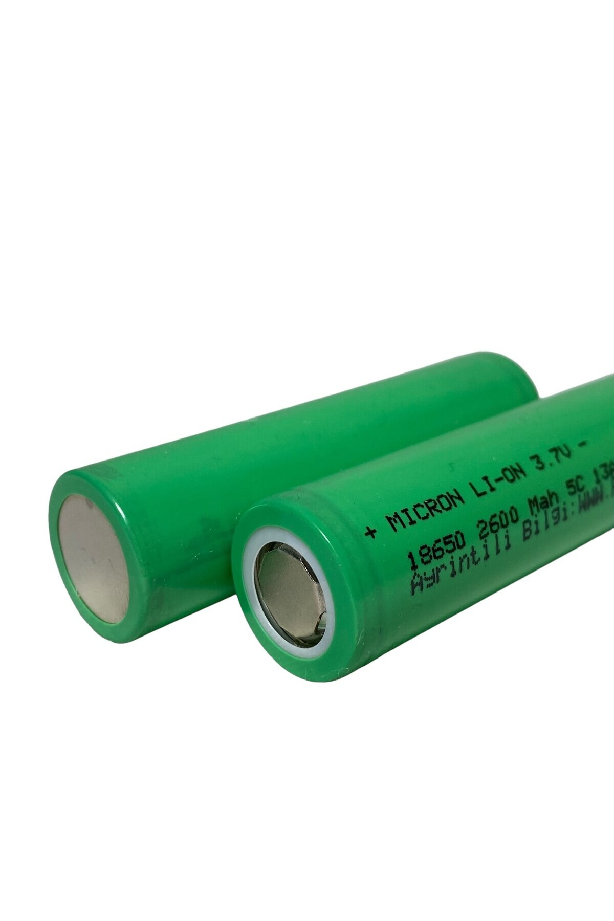 Micron 18650 3.7V (Volt) 2600 MaH(Amper) 5C Lityum Şarj edilebilir Pil(Batarya) Fiyatı ...