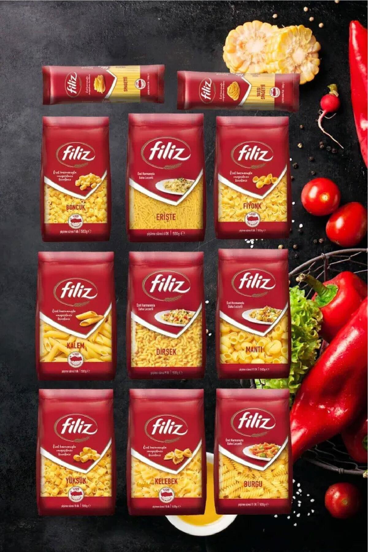FİLİZ Filiz 11 Parça Ekonomik Makarna Paketi Fiyatı, Yorumları - Trendyol