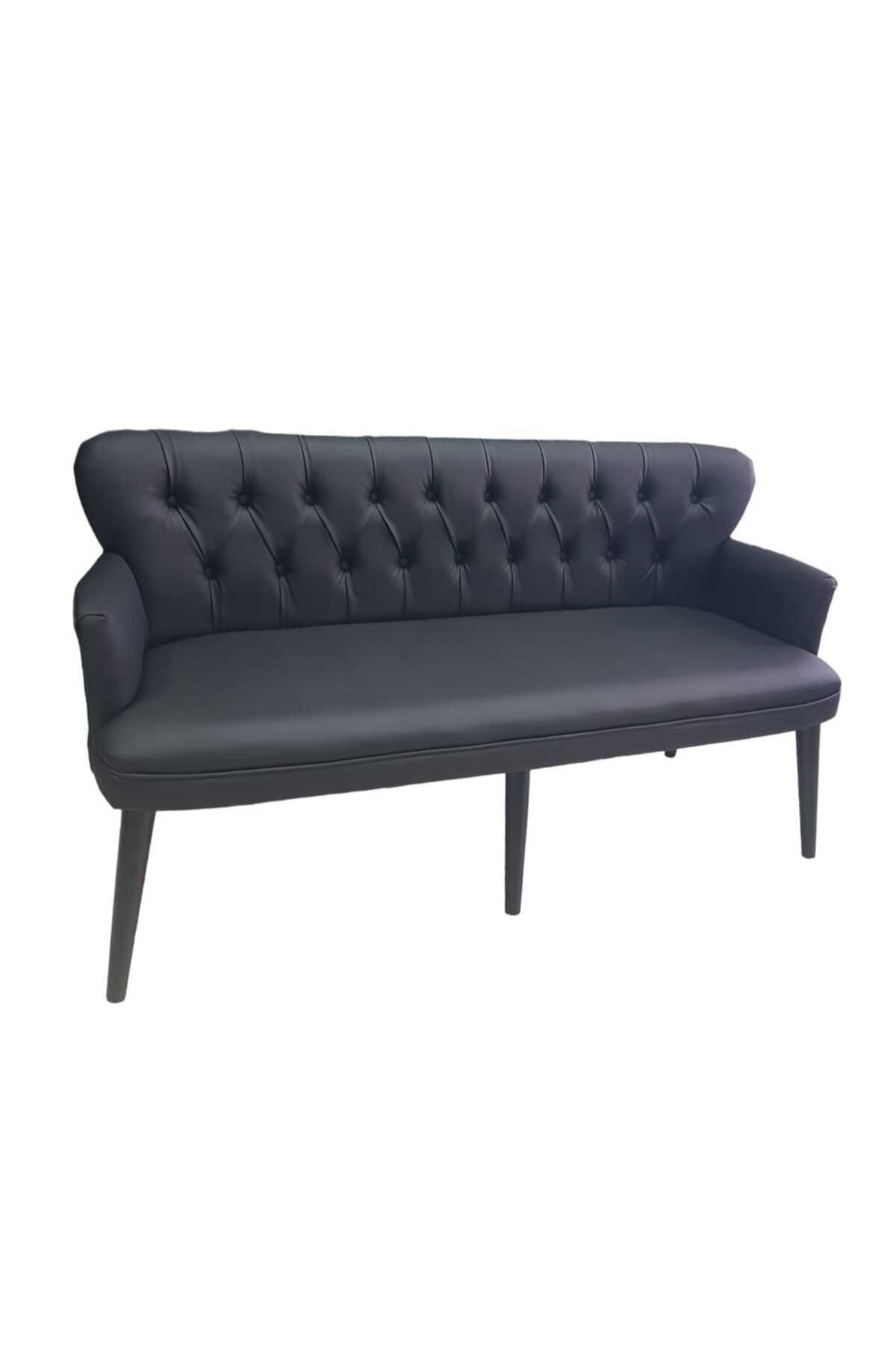 GARDEN HOUSE 3'lü Deri Ofis Koltuk Takımı Bekleme Salonu Koltuk Takımı ...