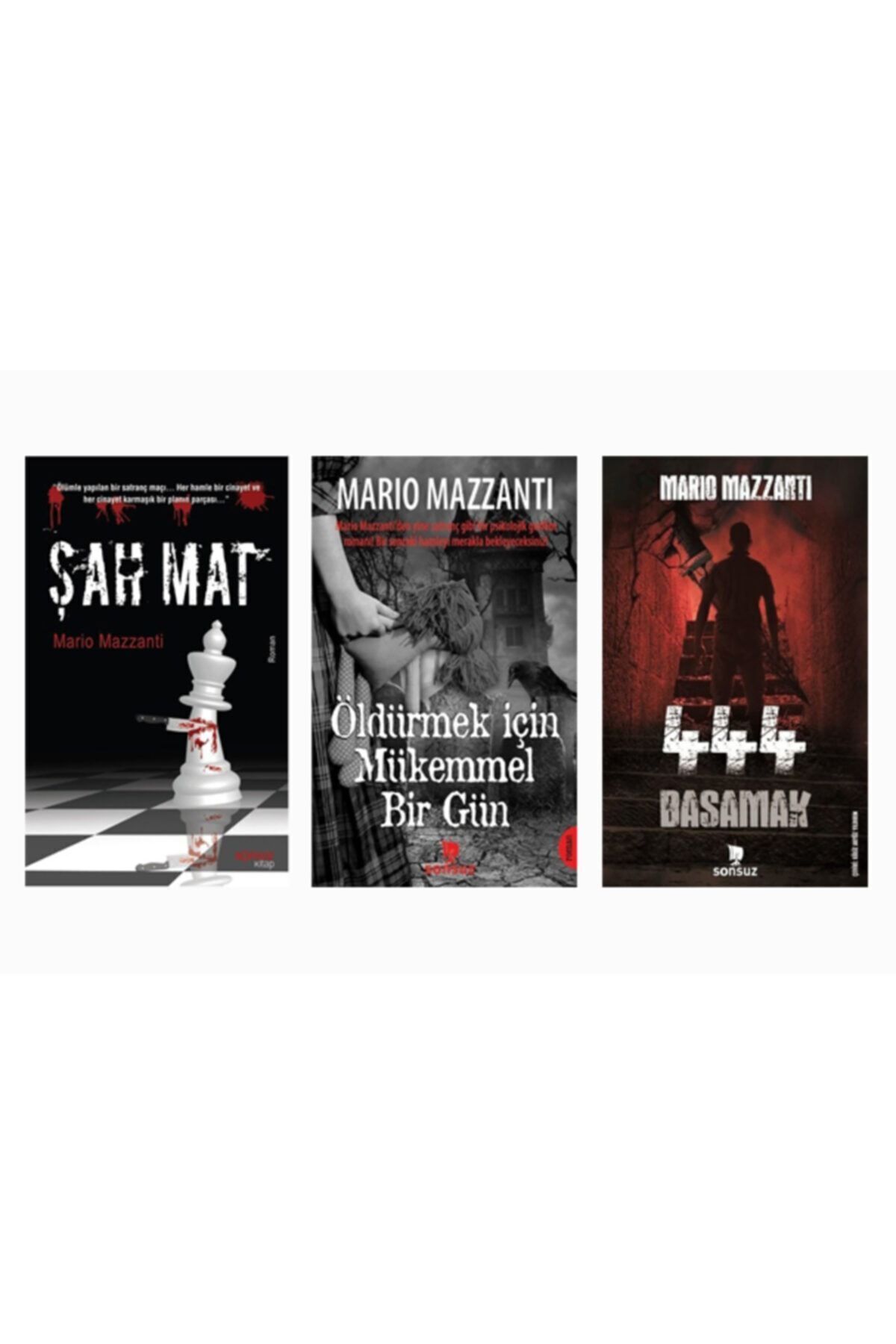 Yakamoz Yayınları Mario Mazzanti Şah Mat - 444 Basamak - Öldürmek Için ...