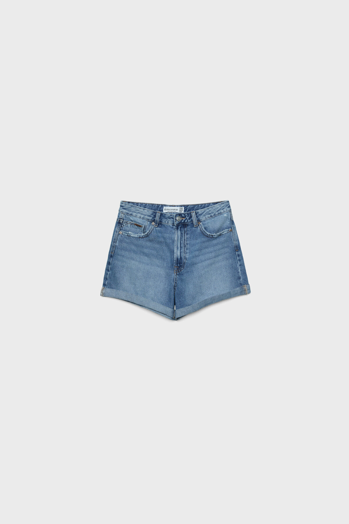 Stradivarius D83 Mom fit şort Fiyatı, Yorumları - Trendyol