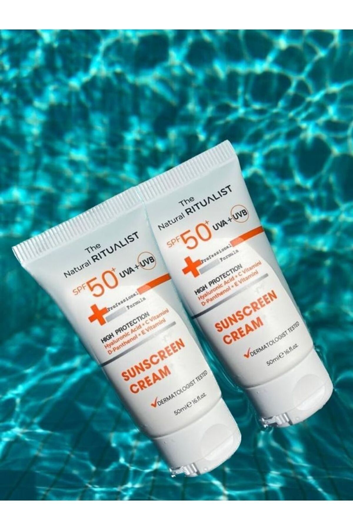 The Natural Ritualist 2'li SPF 50+ Hyalunoric Asit - Vitamin C İçerikli ...