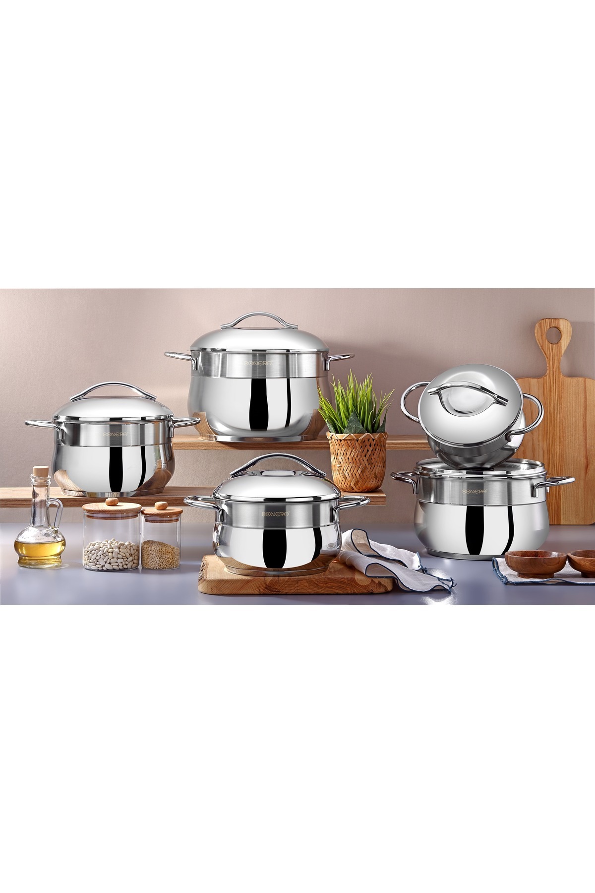 Bonera GLOBUS 10 PRÇ STANDARD SET (18-20-22-24-28) - SILVER Fiyatı ...