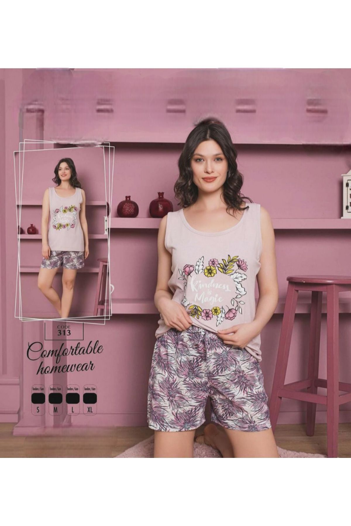Bellada homewear Askili Sort TakimiFiyatı, Yorumları - Trendyol