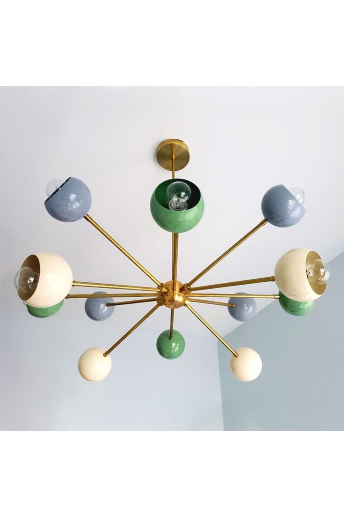 VİSENTE HOME Parlak Renkli Avize Bright Color Chandelier Tüm oda ve ...