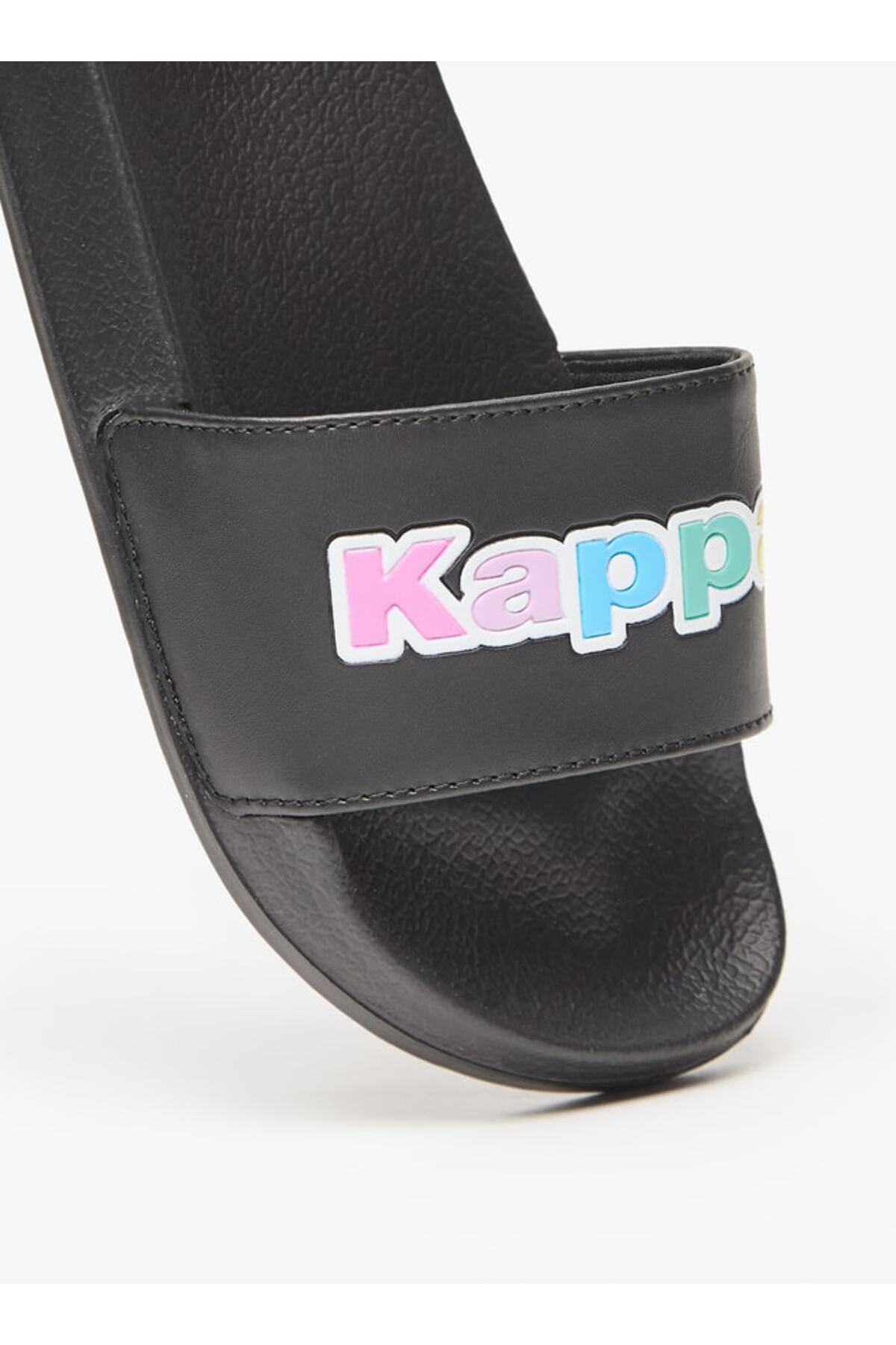 Kappa Girls' Logo Detail Slip-On Slide Slippers - Trendyol