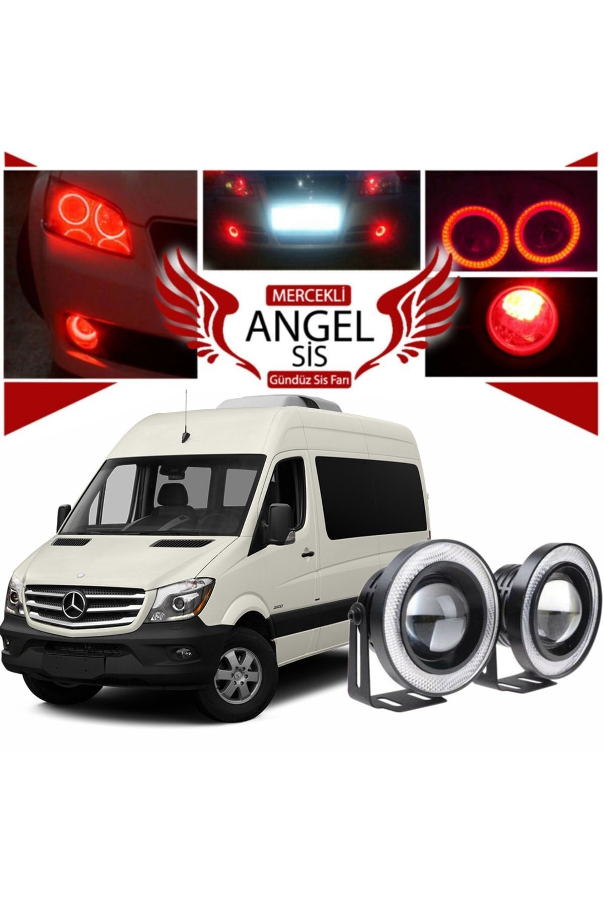 STS Oto Aksesuar Mercedes - Benz Sprinter Uyumlu, Universal Mercekli ...