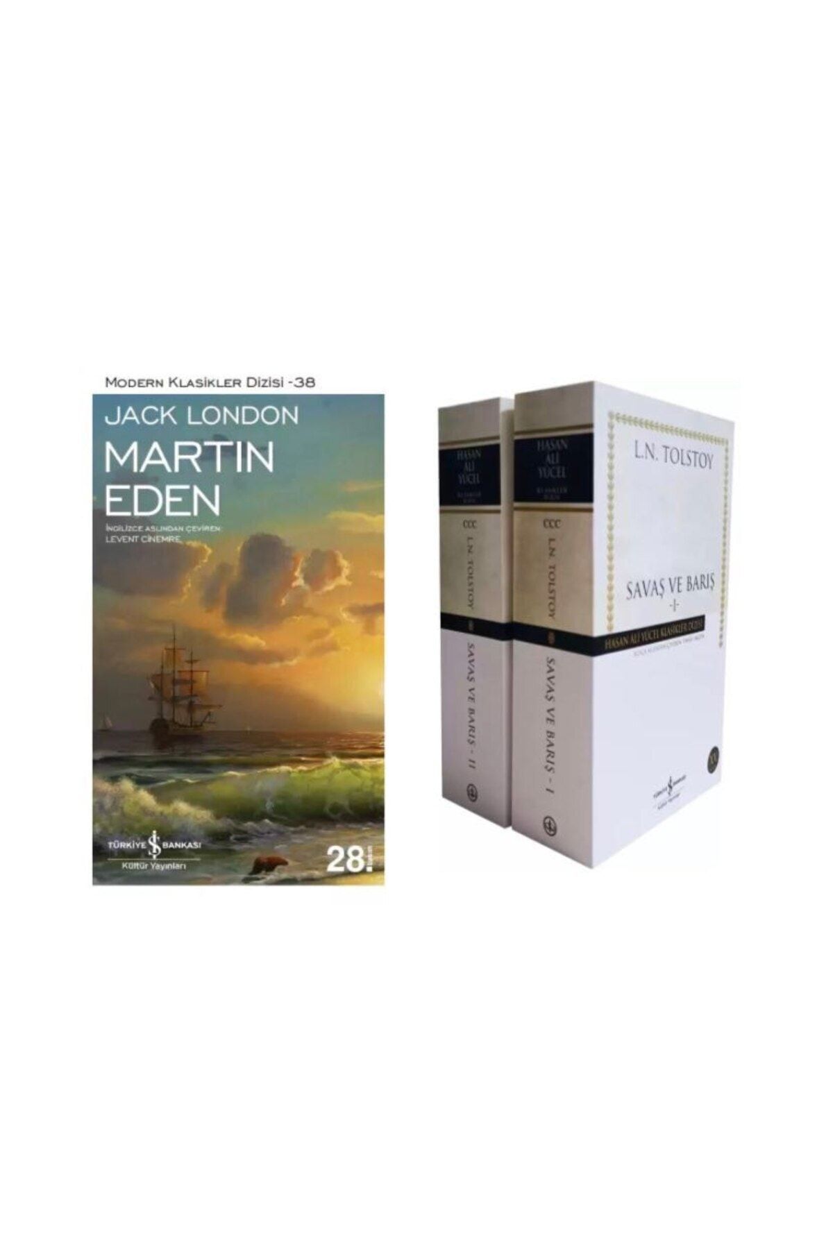 Türkiye İş Bankası Kültür Yayınları jack london martin eden - Lev ...