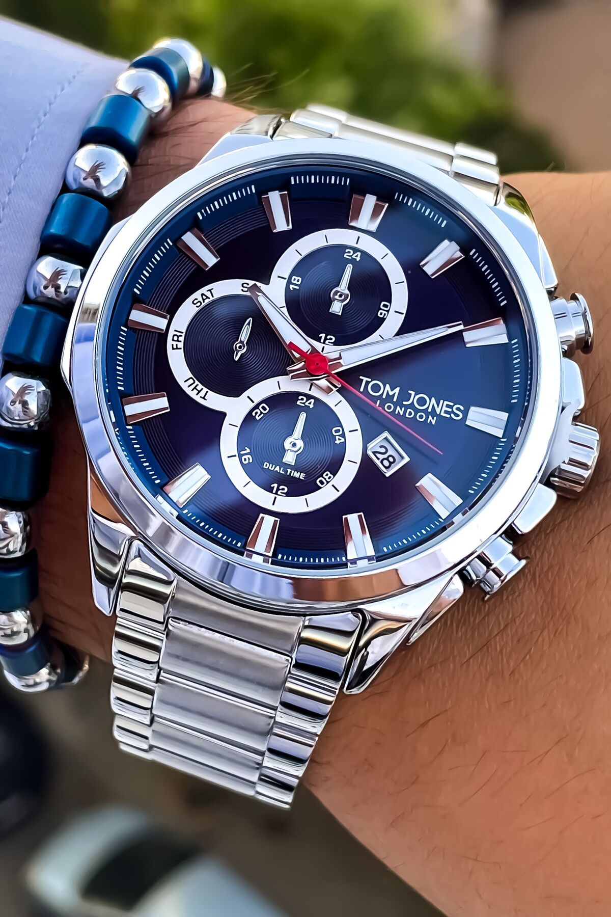 Tom Jones ÇELİK ERKEK KOL SAAT VE BİLEKLİK HEDİYELİ Fiyatı, Yorumları ...