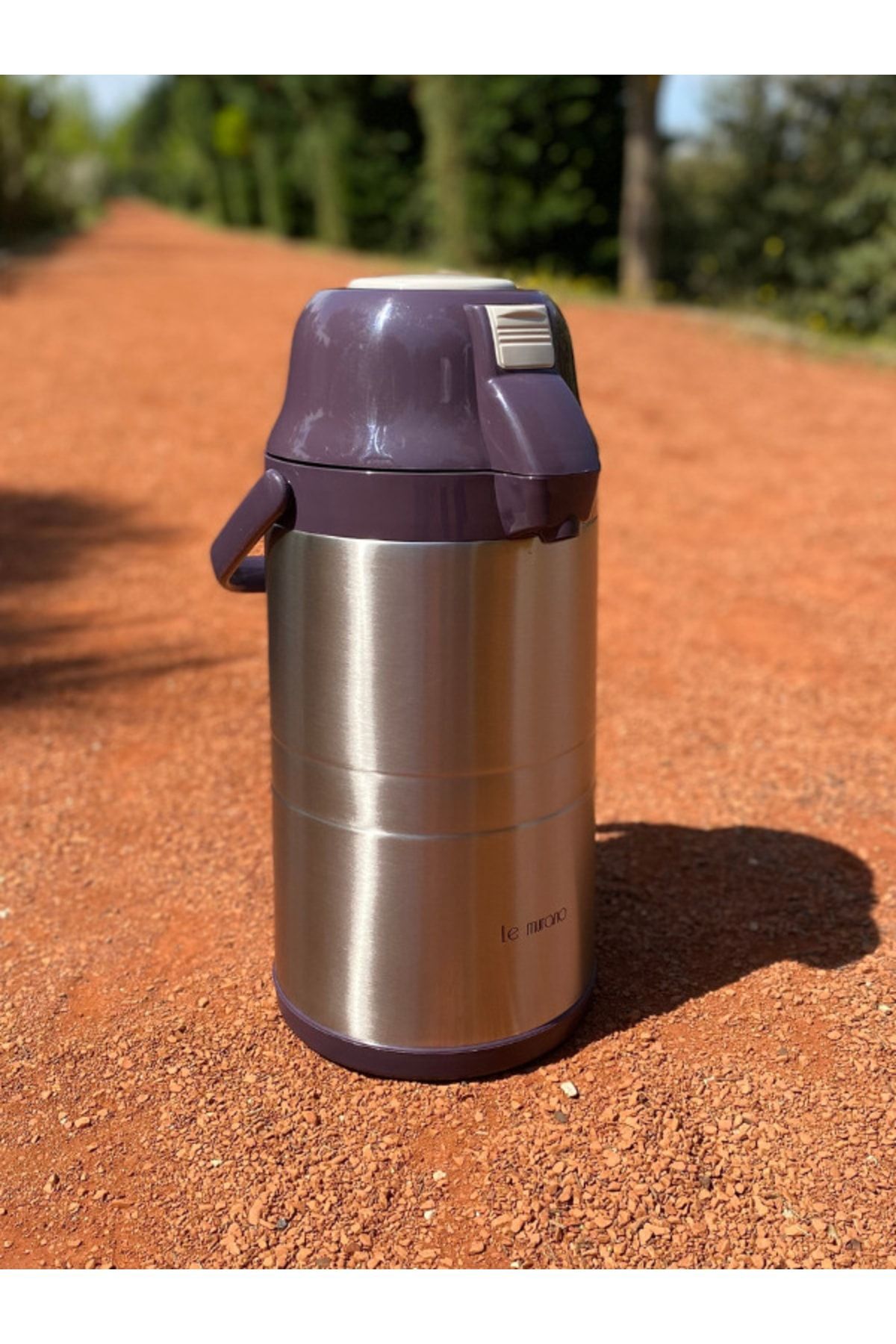Le murano Family Çelik Termos 3,5 Litre Mor - Fiyatı, Yorumları