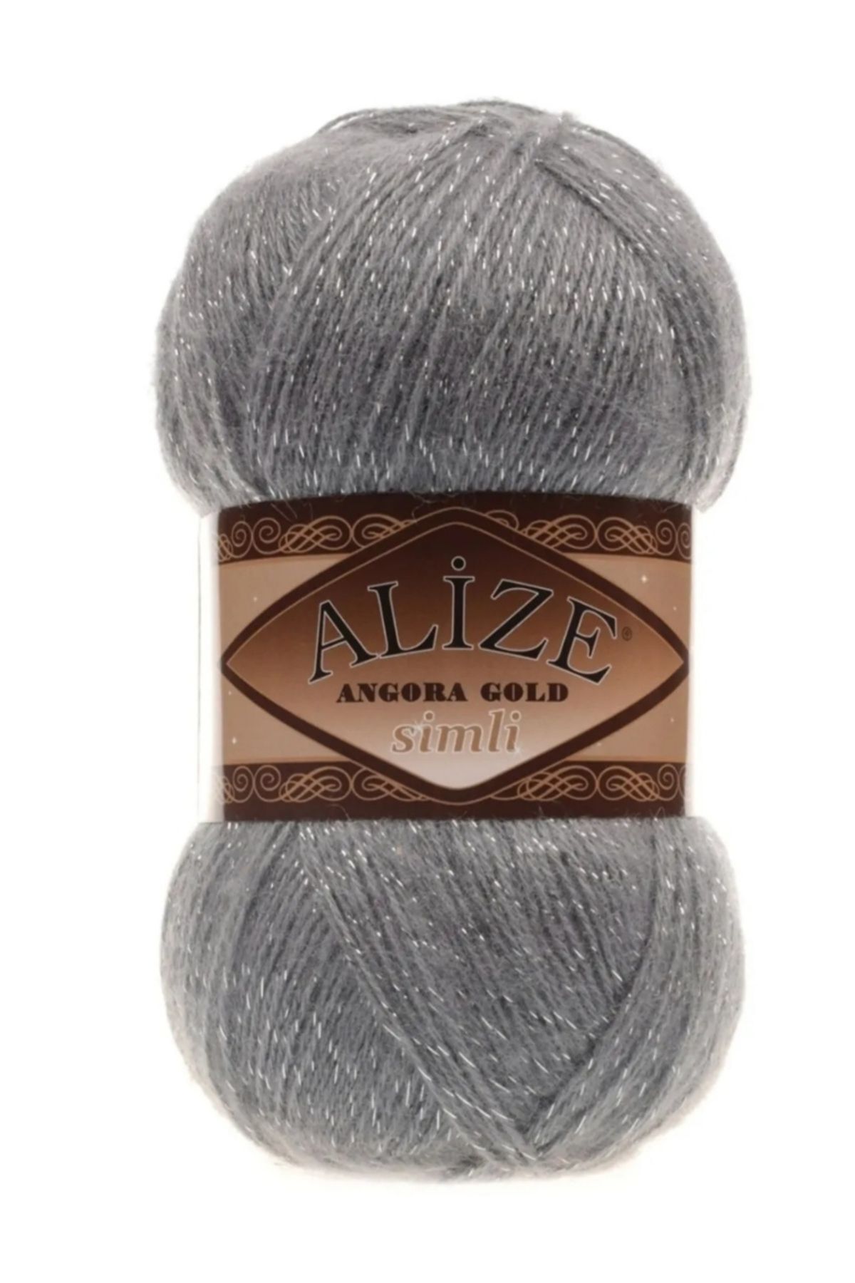 Alize ( 5 Adet ) Angora Gold Simli El Örgü Iplikleri Yelek Hırka Ipi ...