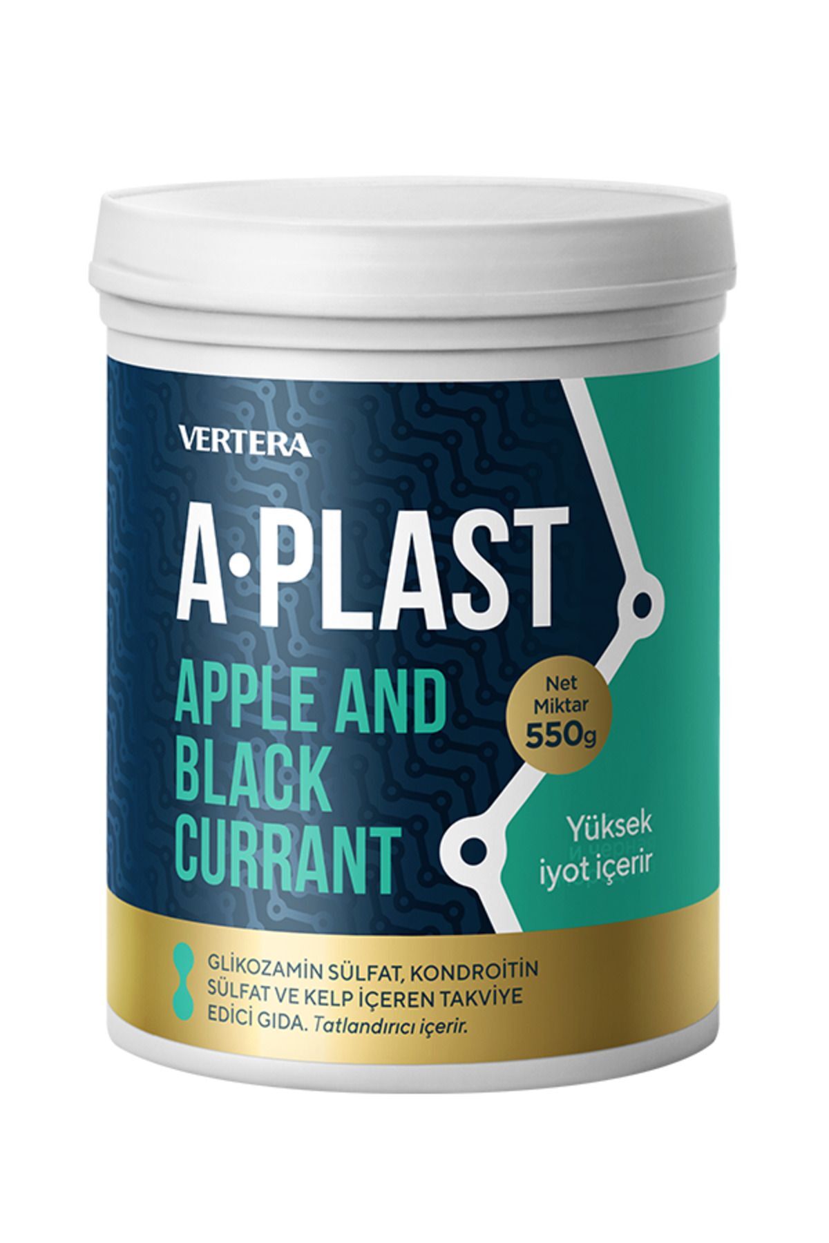 VERTERA A-plast Apple And Black Current Ve Kelp Içeren Takviye Edici ...