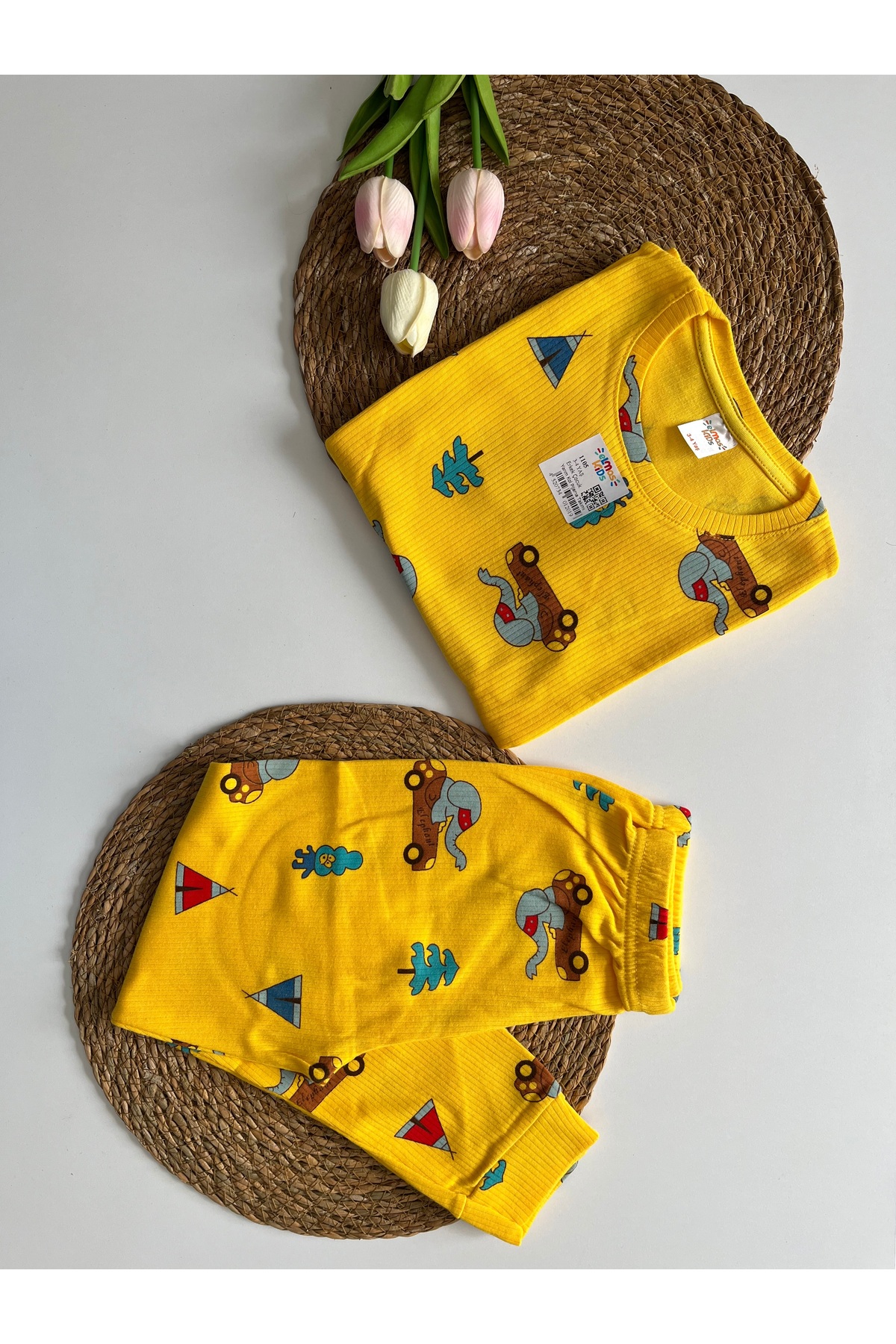 elmas kids Kısa Kollu & Uzun Paça Erkek Çocuk Pijama Takımı - Fiyatı ...