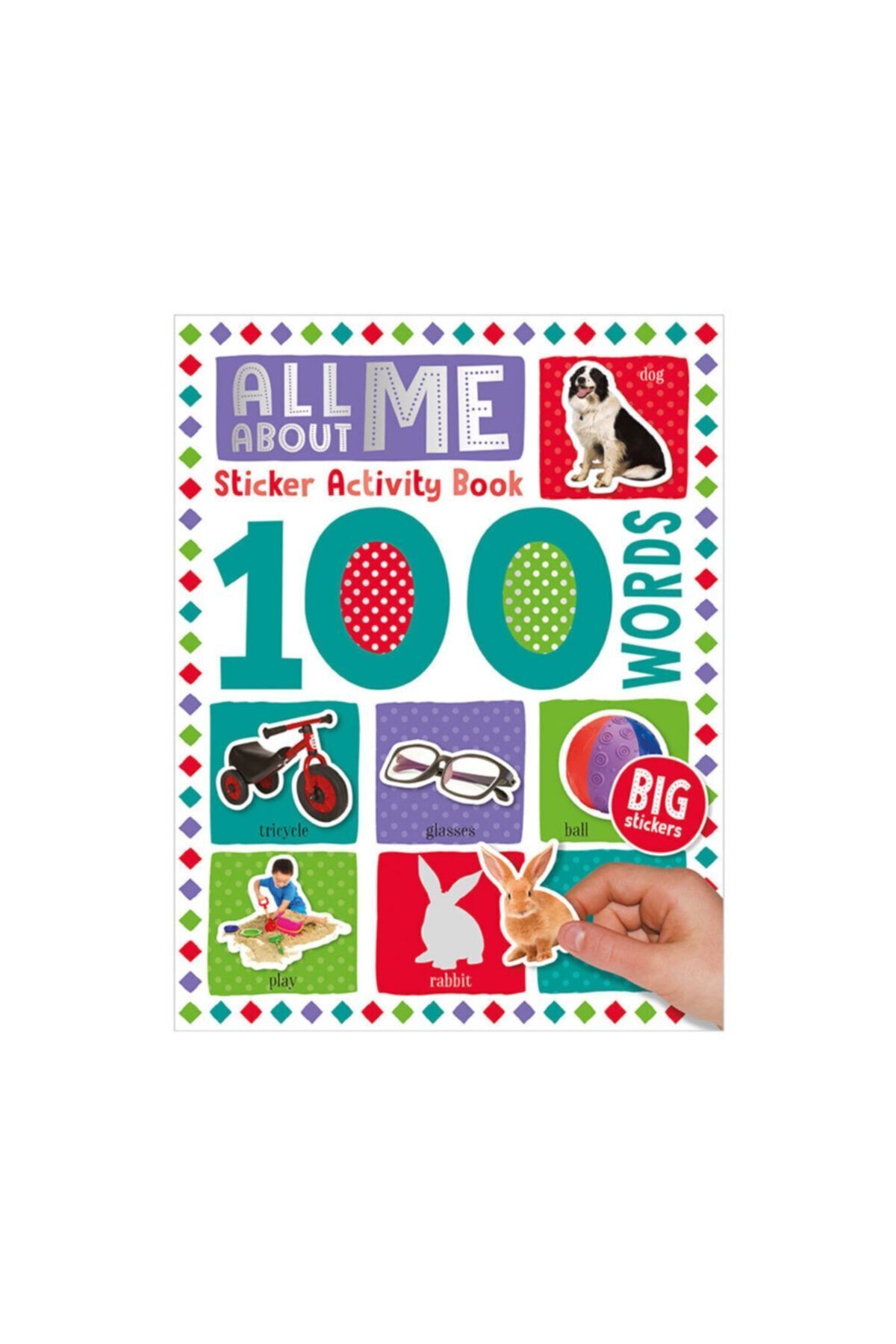 Make Believe Ideas 100 All About Me Words Sticker Activity ...