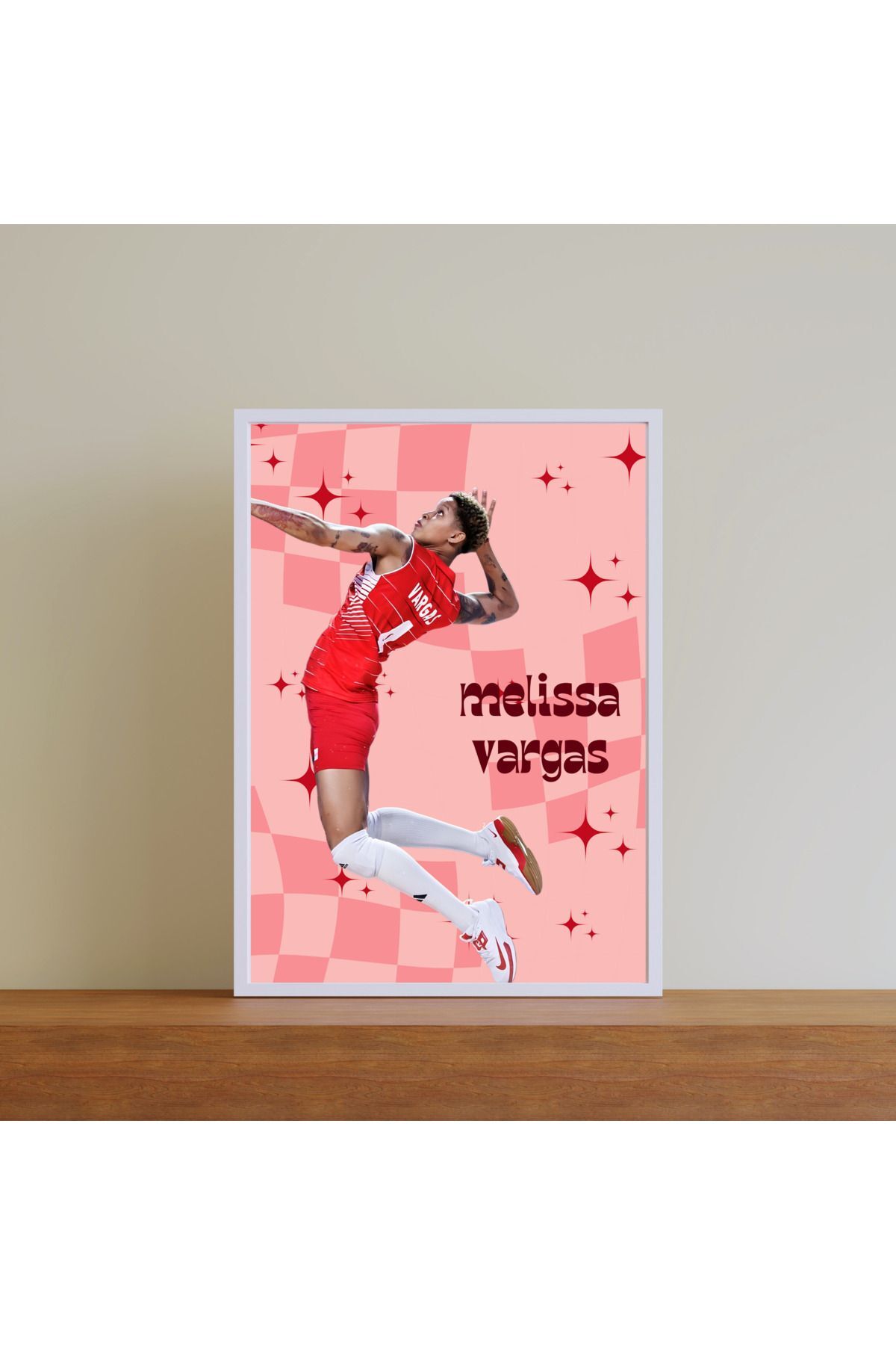 Arthopia Melissa Vargas Poster Çerçeveli Yüksek Kaliteli Tasarım Tablo ...