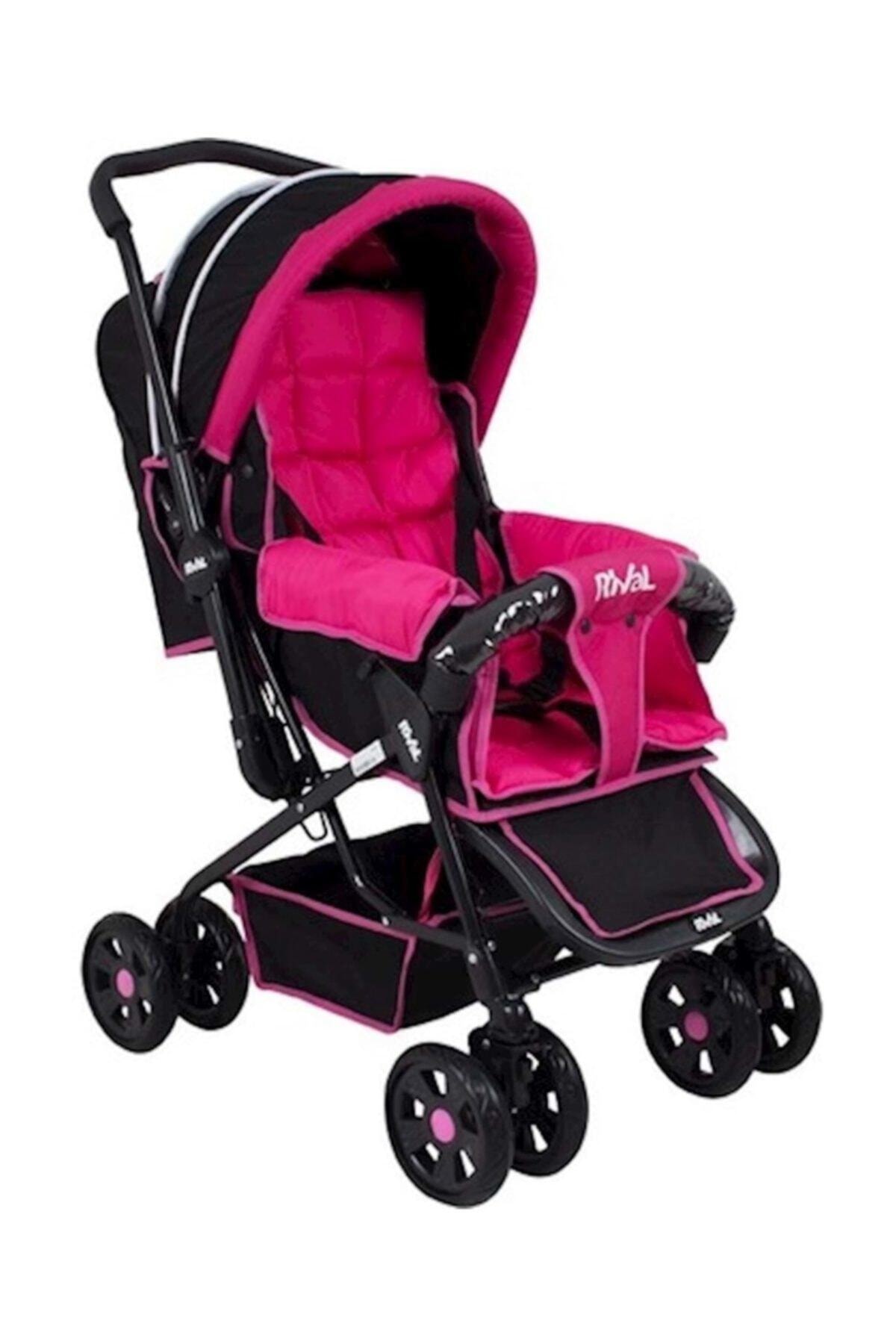 Rival Lucido Çift Yönlü Bebek Arabası Siyah Fuşya Rival Lucido Çift Yönlü Bebek Arabası Siyah Fuşya
