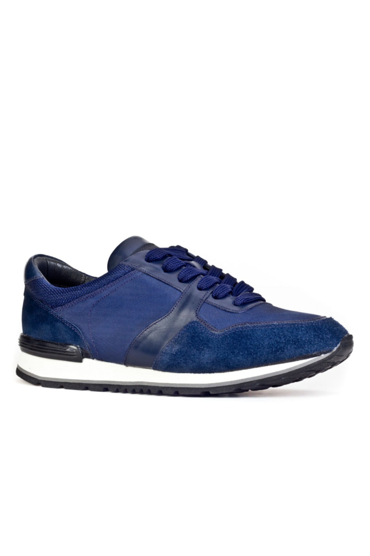 Cabani Erkek Bağcıklı Ayakkabı Lacivert Deri