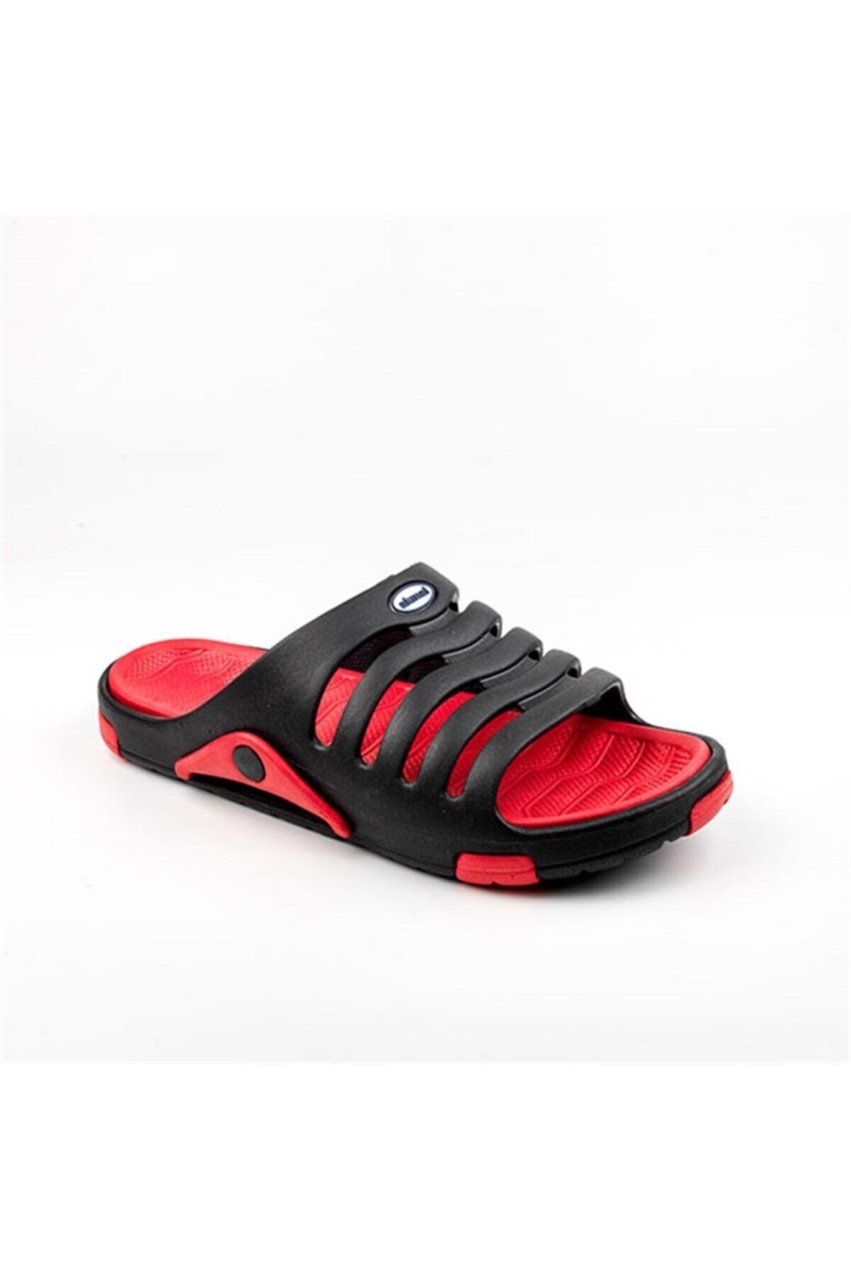 Akınal Bella Siyah Kırmızı Erkek Terlik