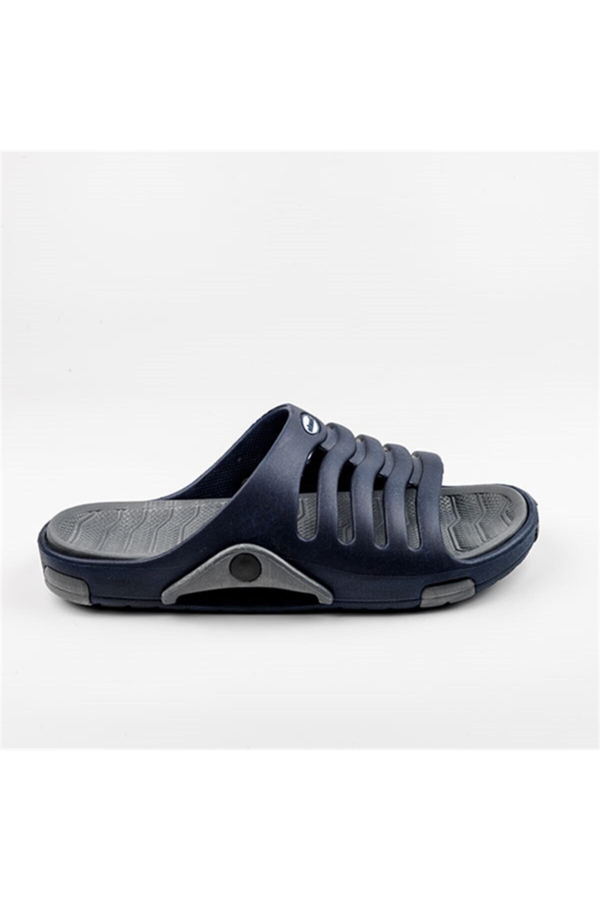 Akınal Bella Erkek Lacivert Gri Terlik