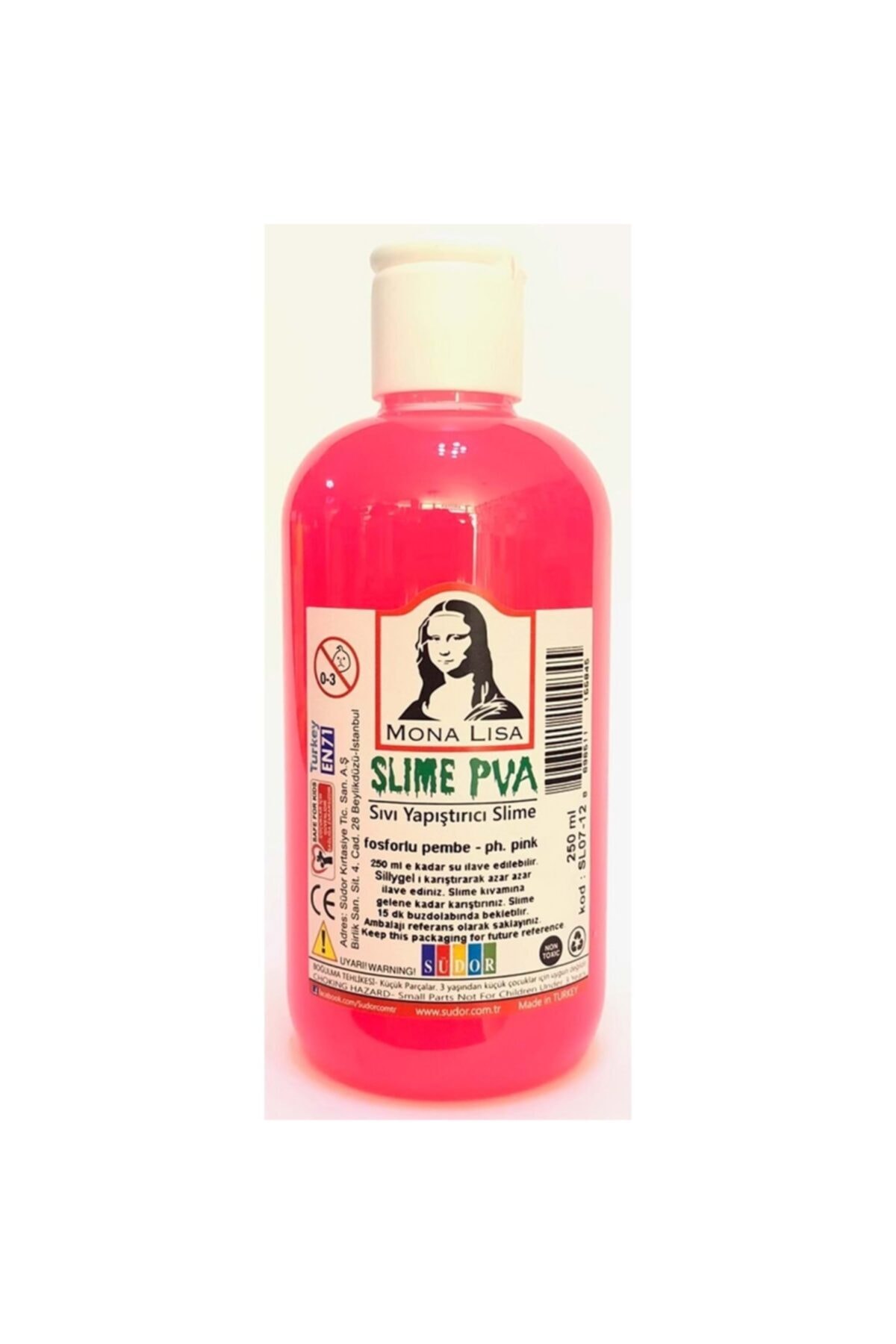 Genel Markalar Mona Lisa Slime Slaym Sıvı Yapıştırıcı Fosforlu Pembe ...