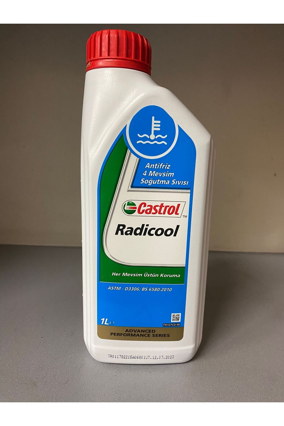 Castrol 2023 TARİH-CASTROL Radicool Konsantre MAVİ Antifriz 1 LİTRE ...