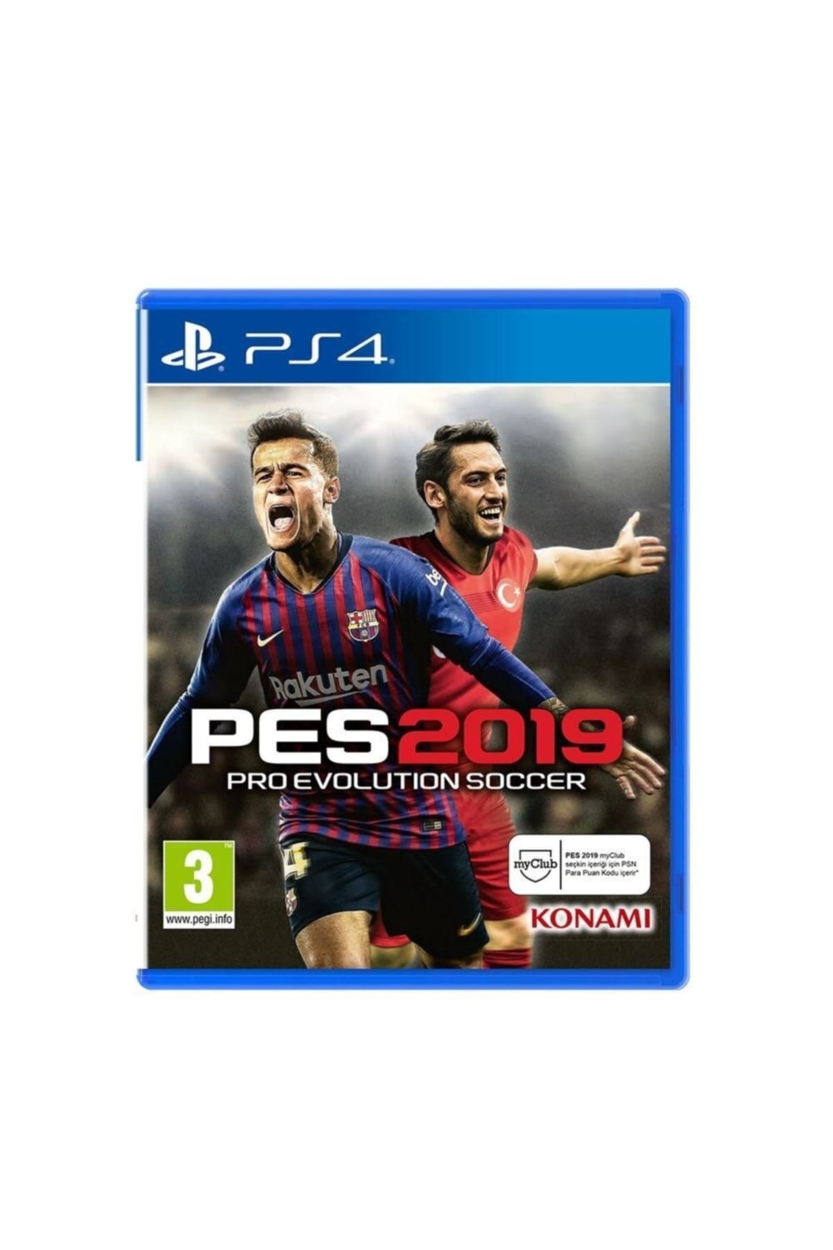 Konami Ps4 Pes 2019 Pro Evolution Soccer Teşhir Ürün Orjinal Kutulu ...