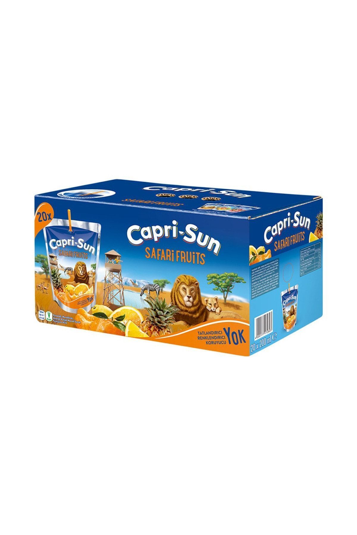 Capri - Sun Caprisun Safari 200ml*20 - Fiyatı, Yorumları