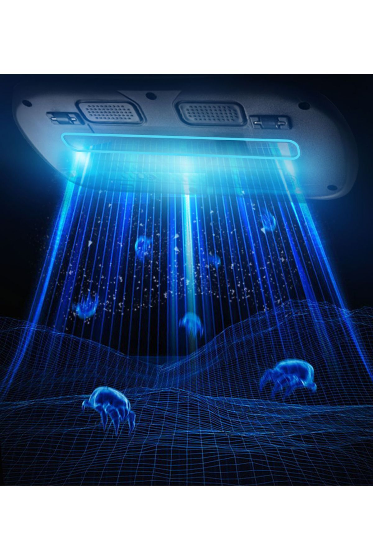 Coverzone Yatak Mite Süpürgesi Uv Işığına Sahip Yatak Süpürgesi, Mayt ...