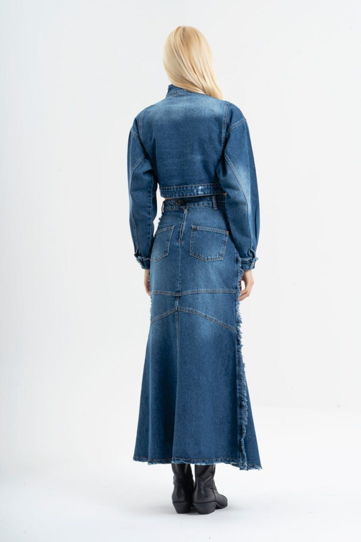 MONETA ANİTA DESING CROP JEAN CEKET Fiyatı, Yorumları - Trendyol