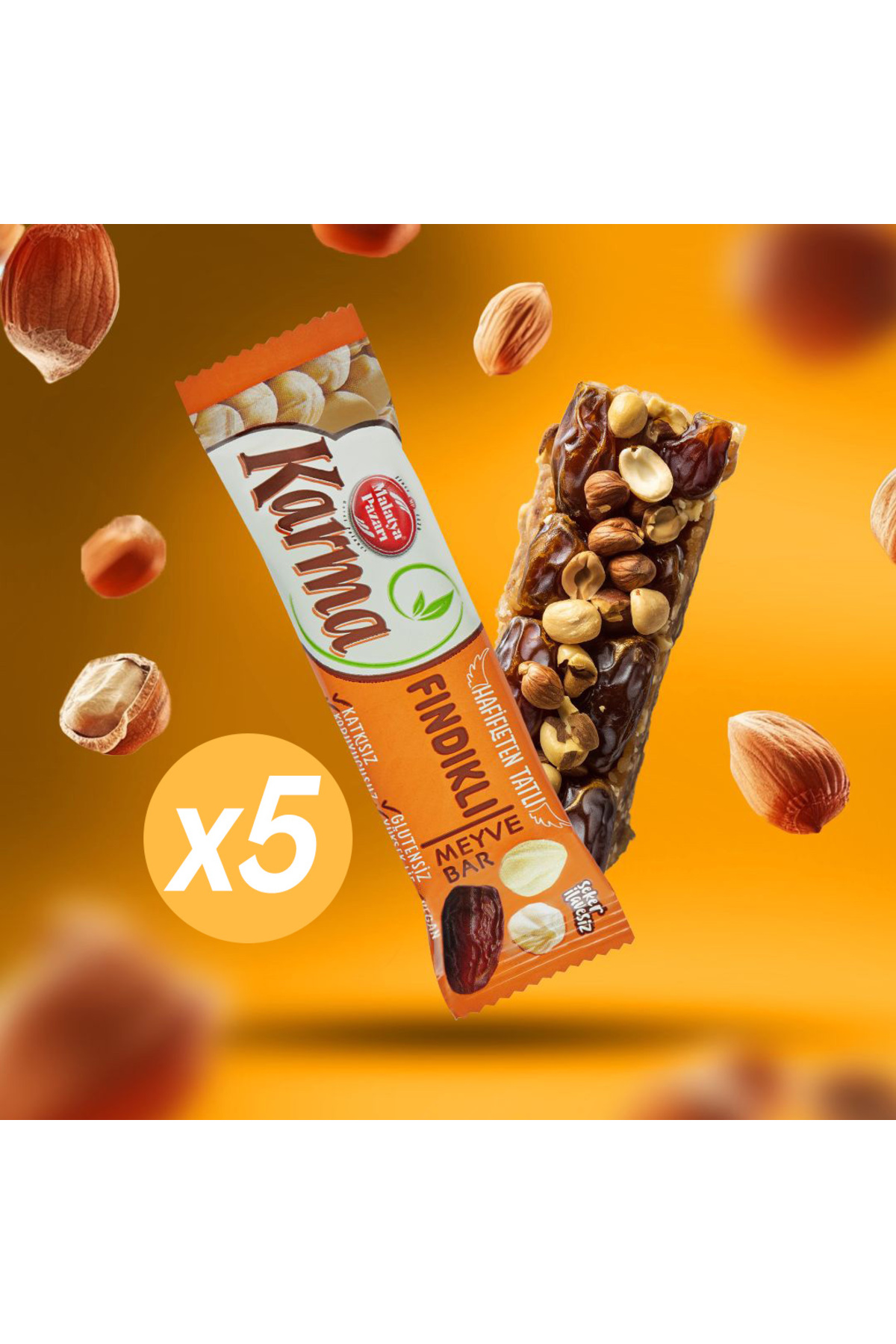 Malatya Pazarı Karma Fındıklı Meyve Bar 40 g*5 - Fiyatı, Yorumları