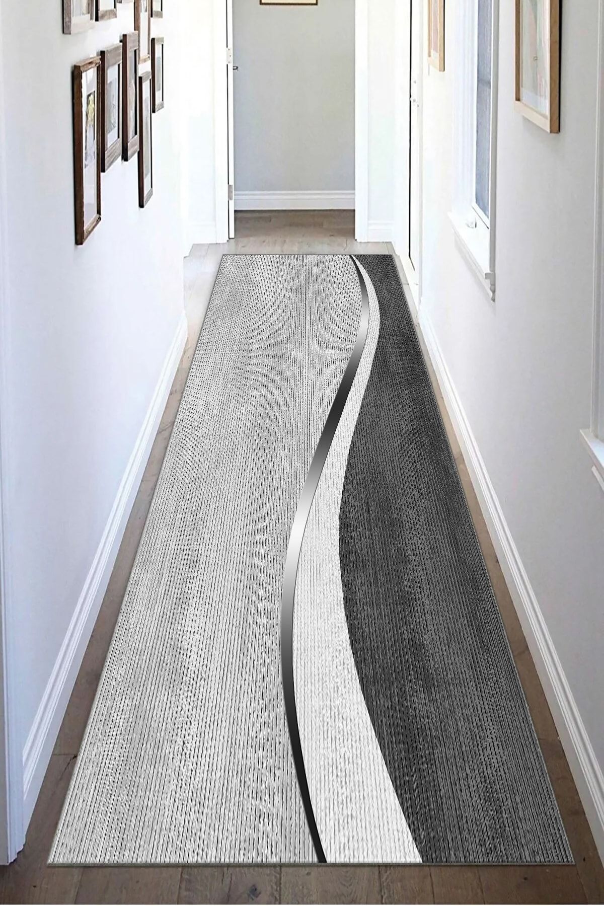 YTR HOME Dijital Baskı Yıkanabilir Kaymaz Taban Dekoratif Salon Mutfak Halısı Yolluk - Fiyatı ...