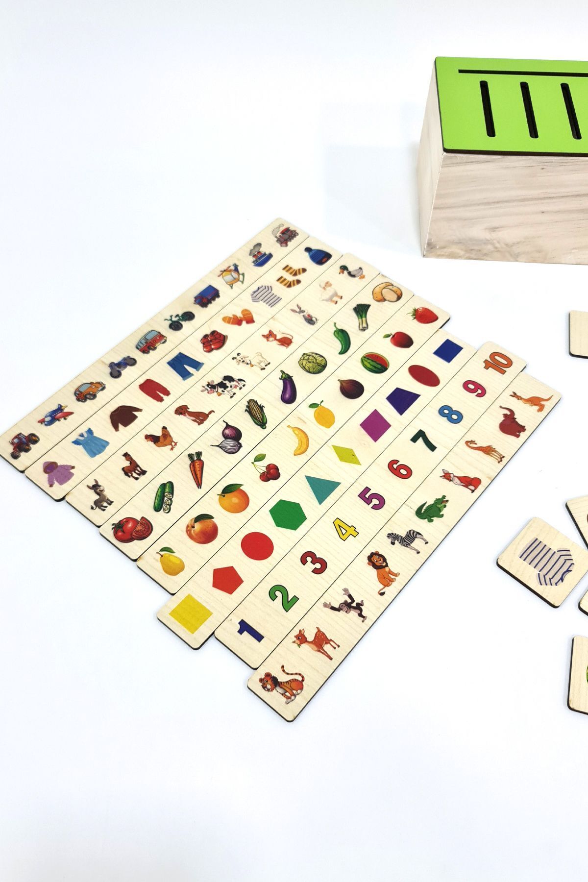 metafortoys Ahşap Montessori Bilgi Sınıflandırma Kutusu Eğitici ...