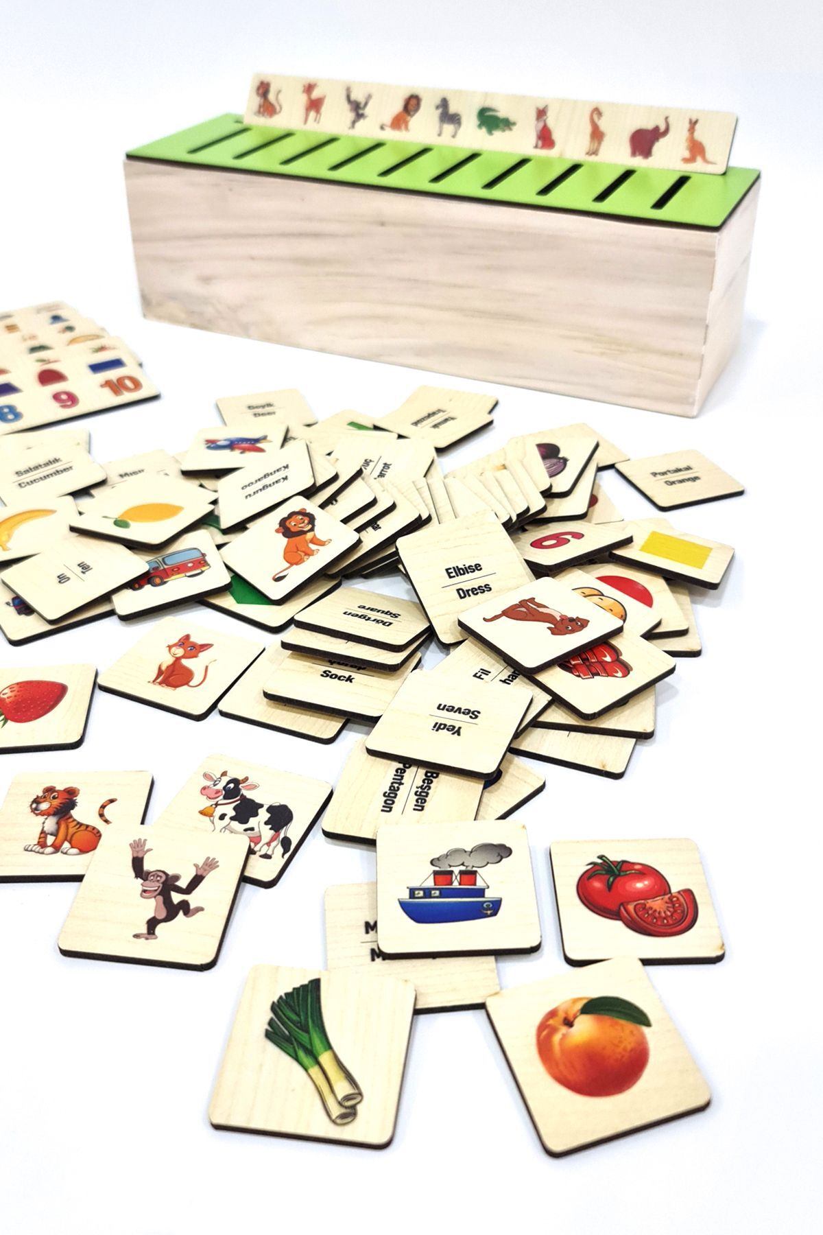 metafortoys Wooden Montessori Knowledge Classification Box Educational ...