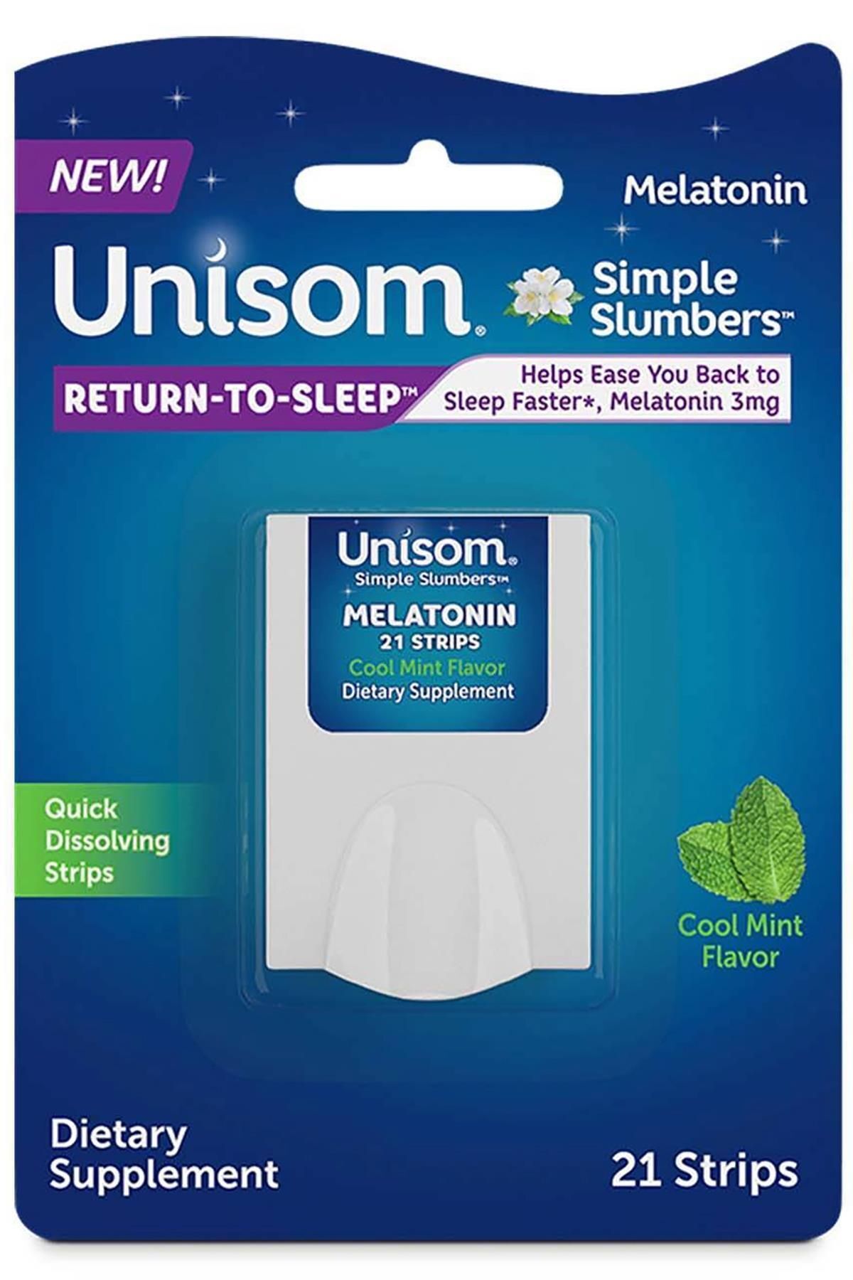 Unisom Midnight Cool Mint Flavor 21 Strips Fiyatı, Yorumları - Trendyol