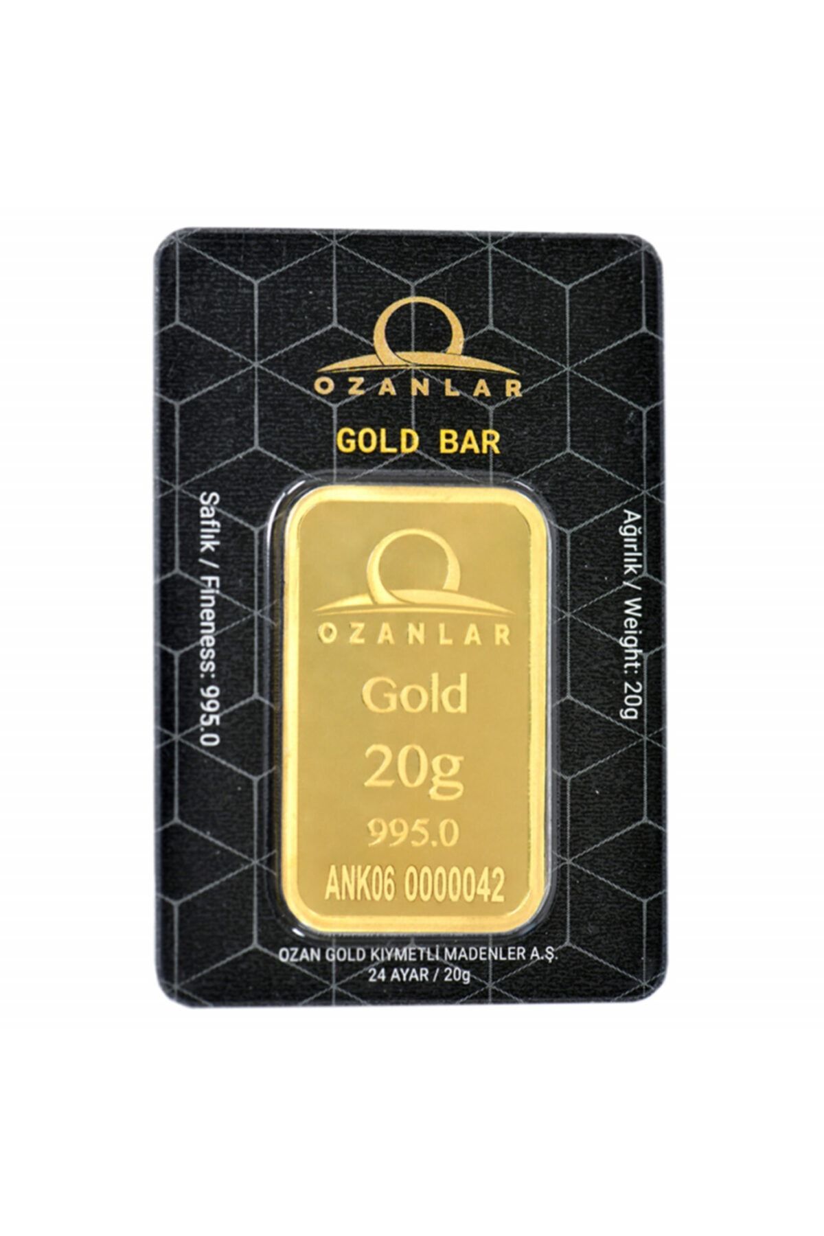 OZANLAR GOLD 20 gr 24 Ayar Ozanlar Külçe AltınFiyatı, Yorumları - Trendyol